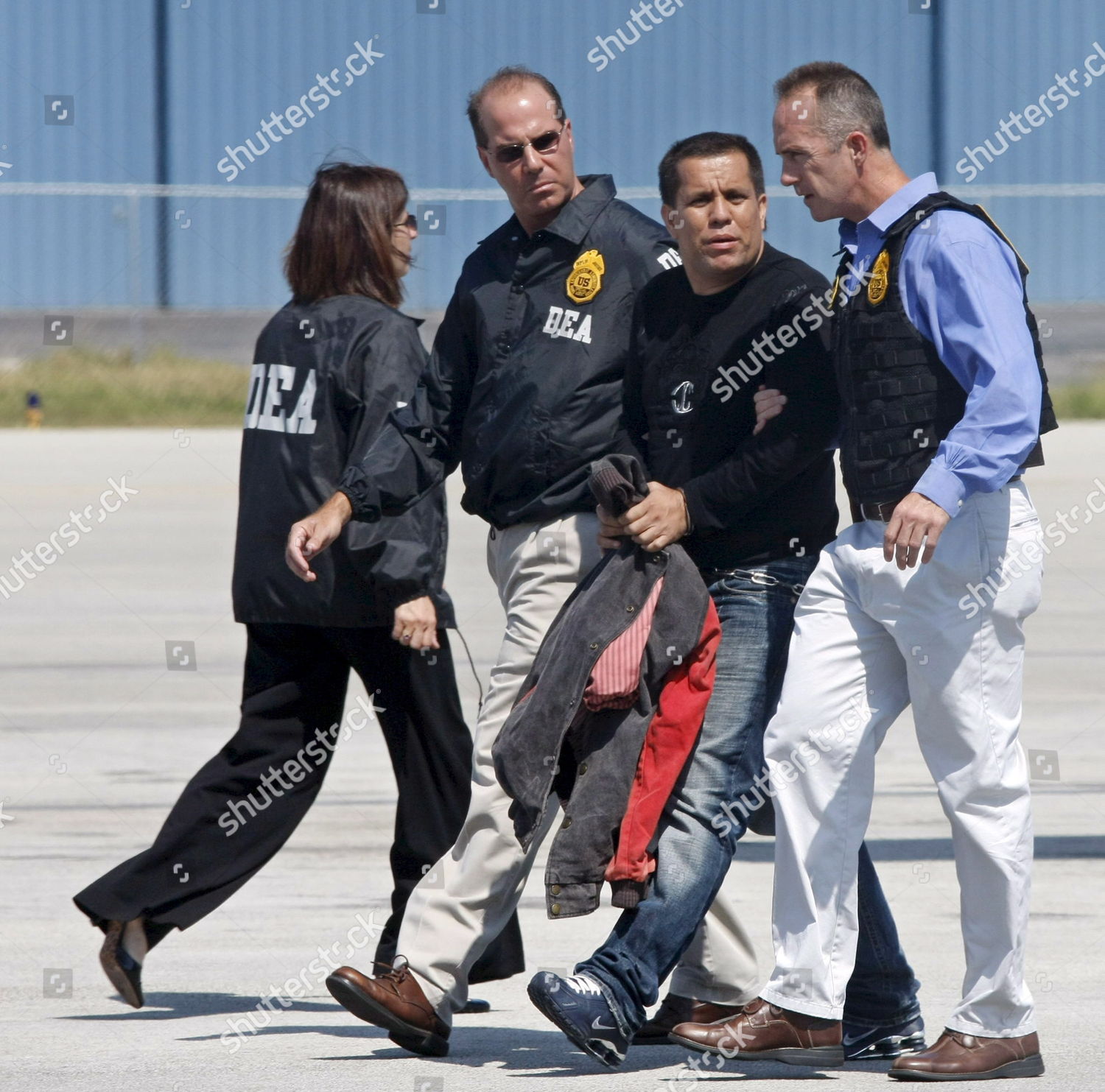 Us Dea Officers Walk Former Commander Editorial Stock Photo - Stock ...