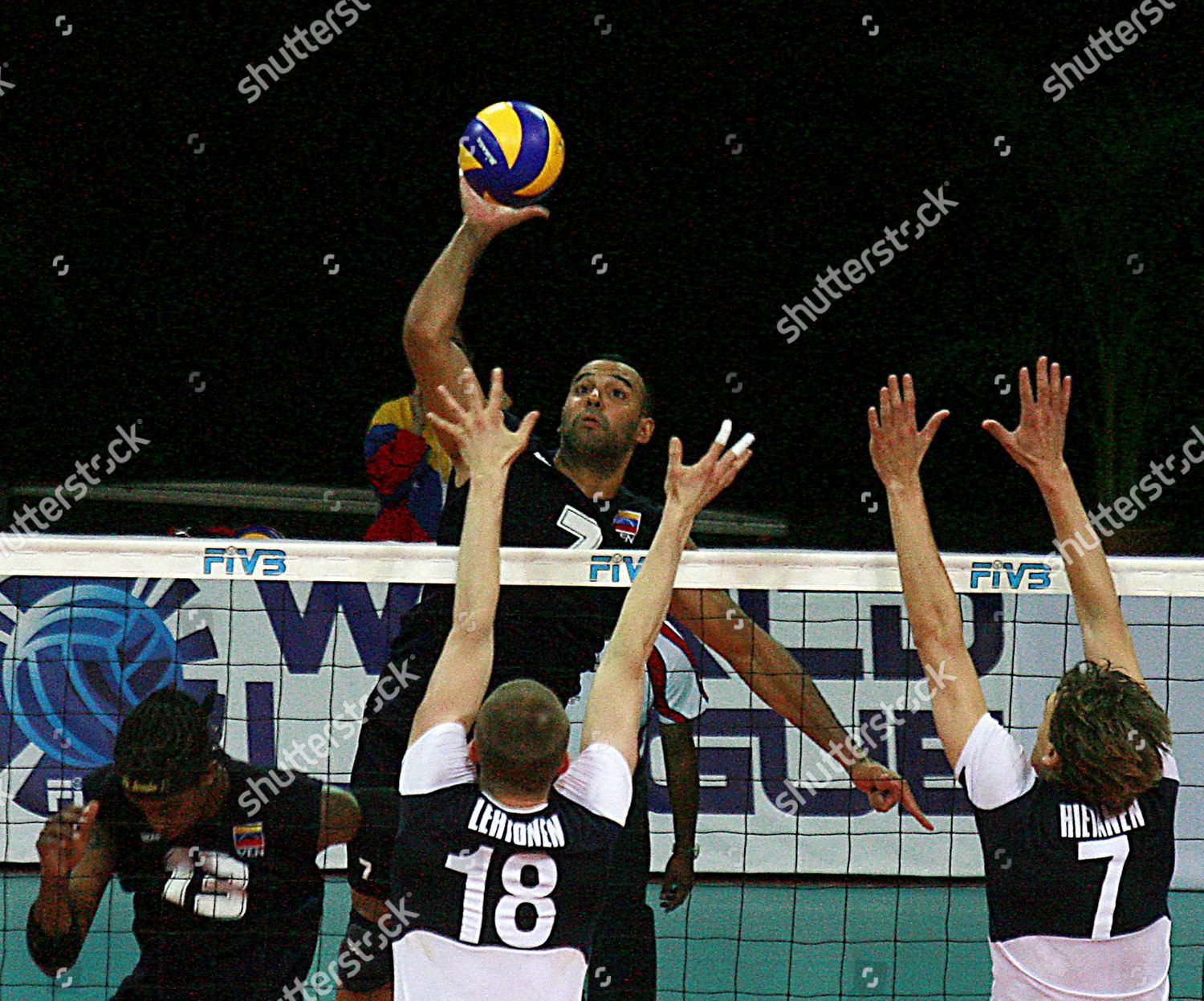 Finnish National Volleyball Team Players Jukka Editorial Stock Photo ...