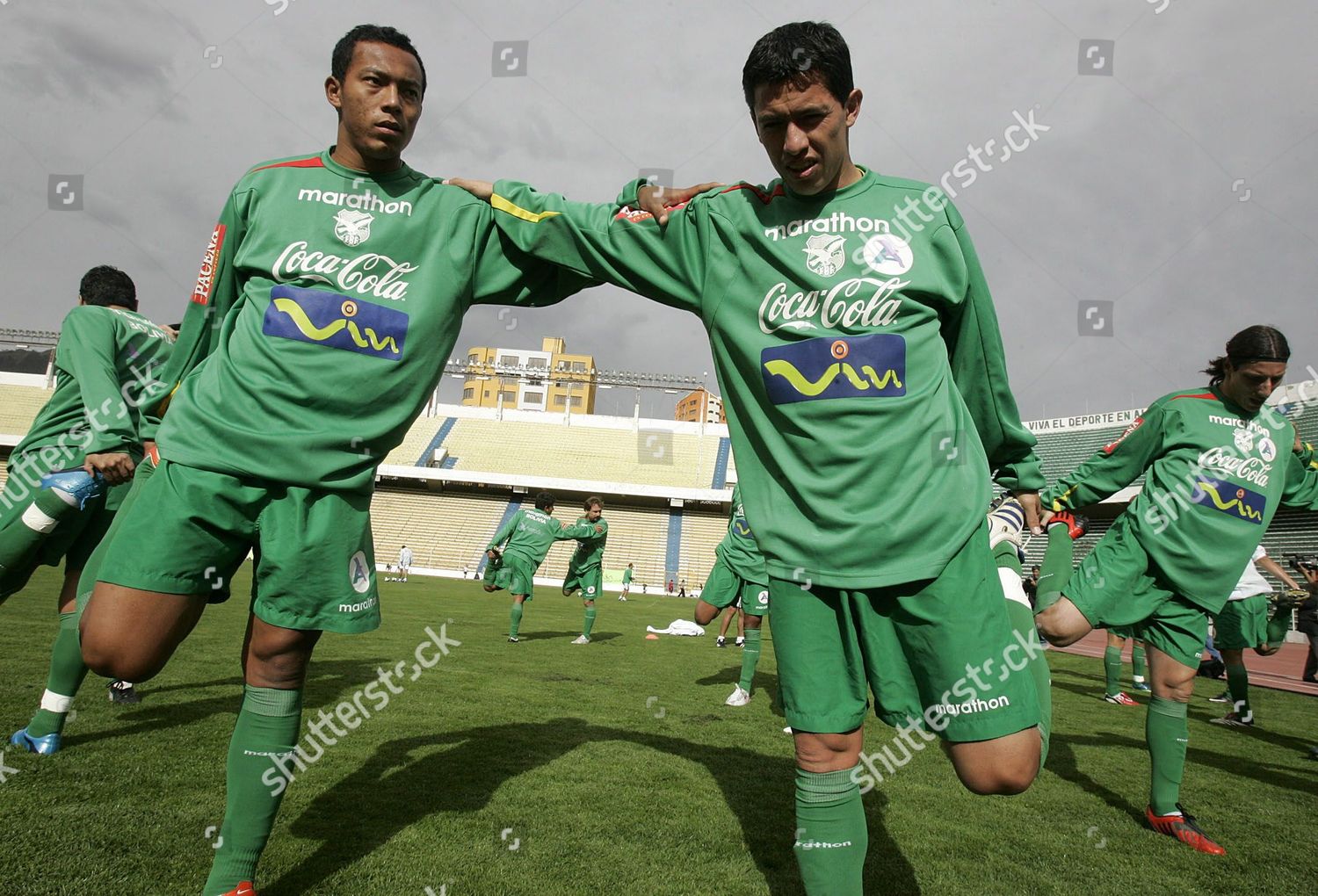 Bolivian National Soccer Team Players Edemir Editorial Stock Photo ...