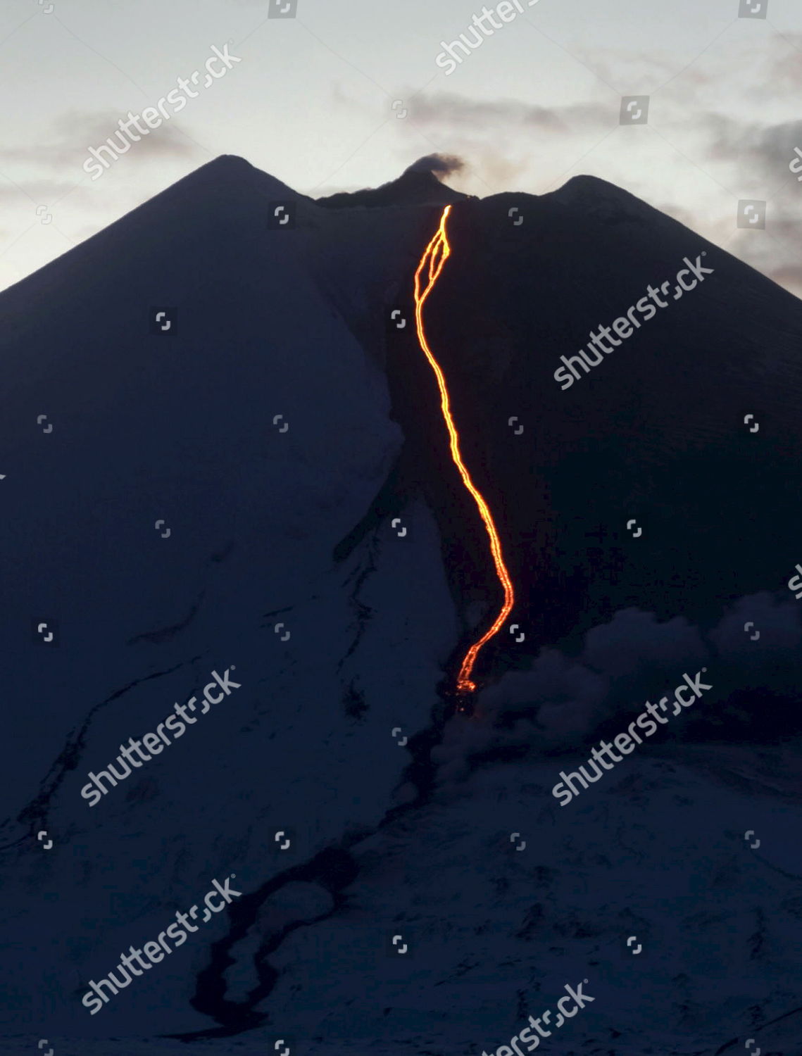 View Eruption Llaima Volcano 670 Kms Editorial Stock Photo - Stock ...