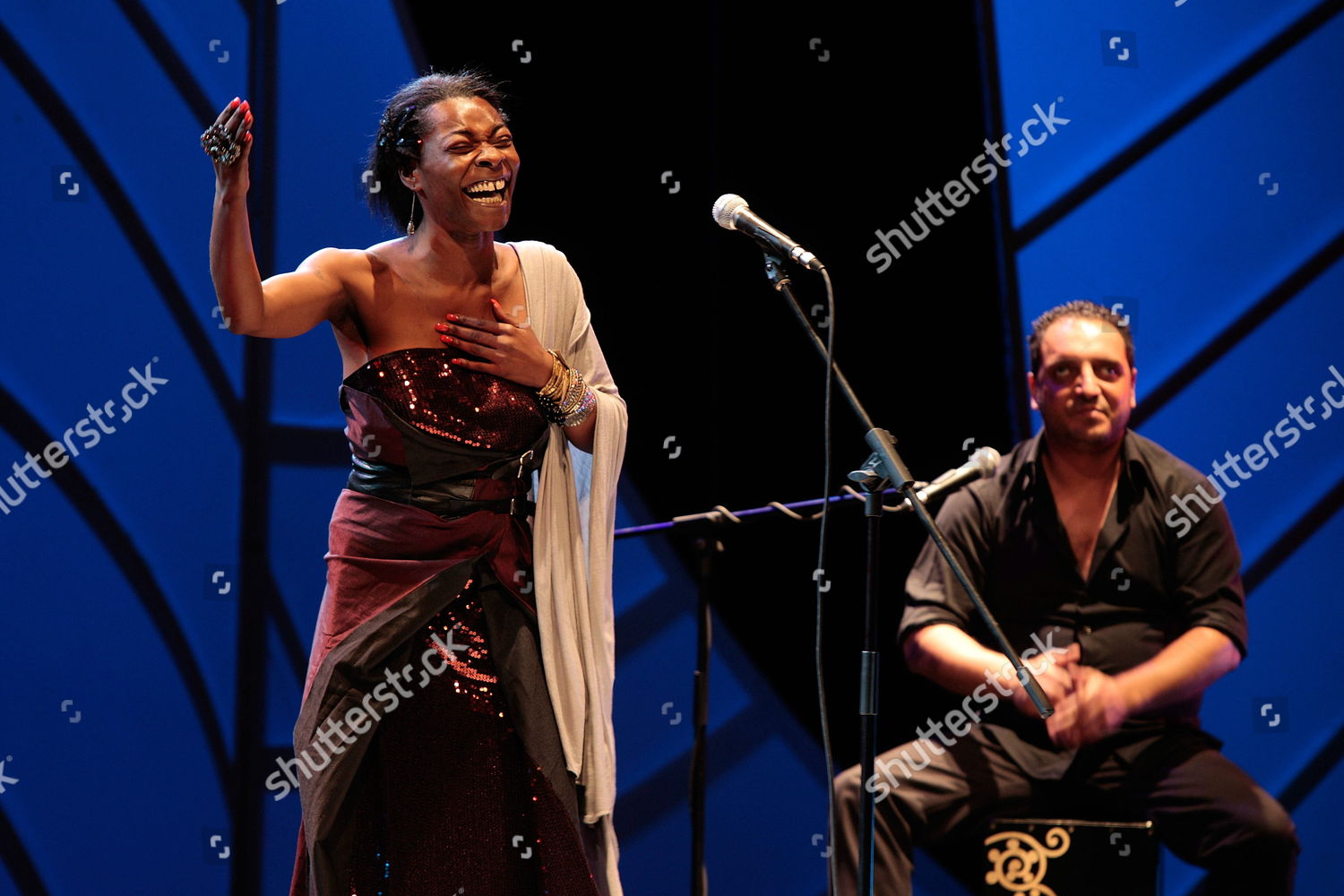 Spanish Singer Concha Buika L Performs Editorial Stock Photo - Stock ...
