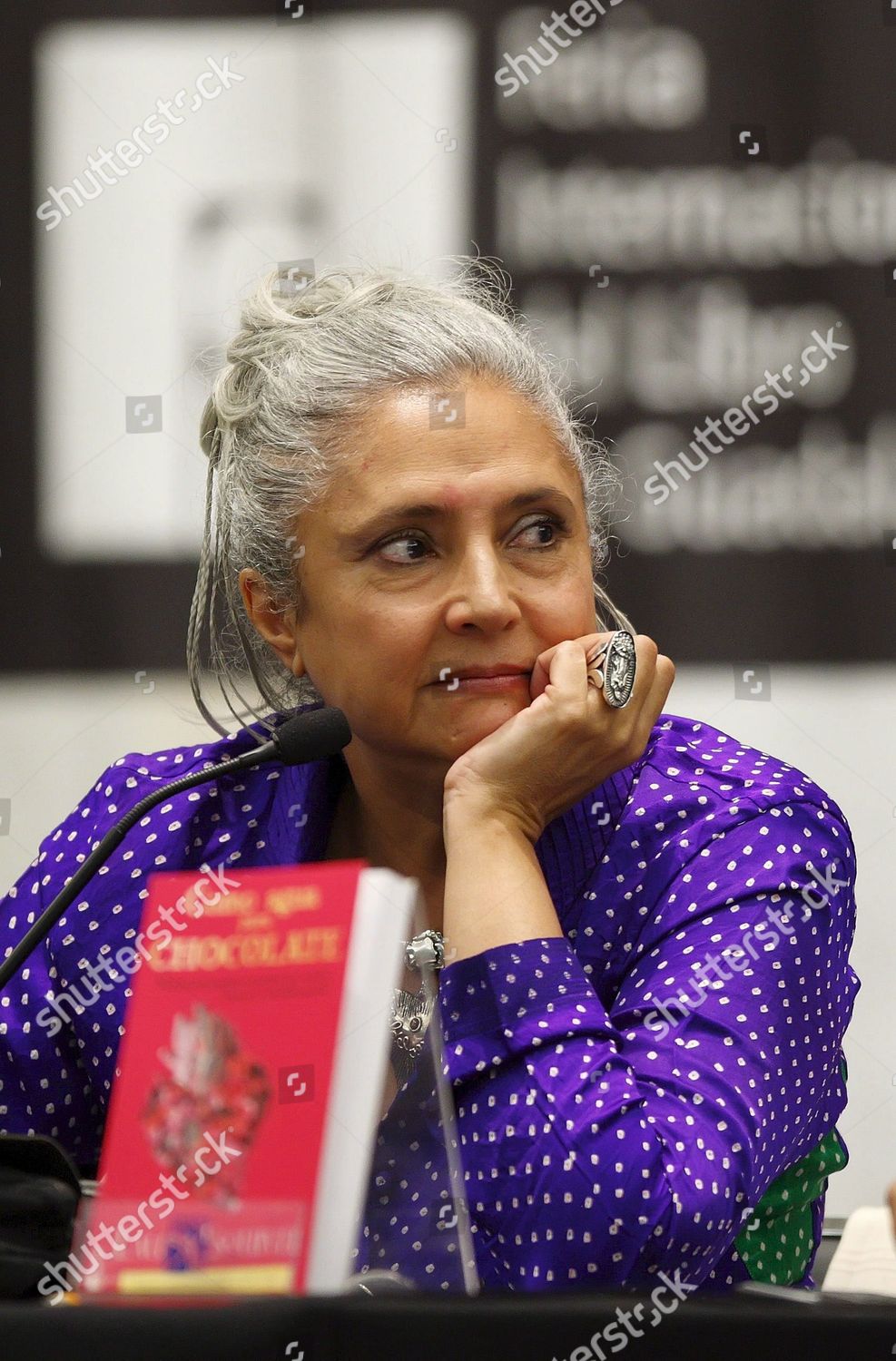 Mexican Writer Laura Esquivel Participates During Editorial Stock Photo ...