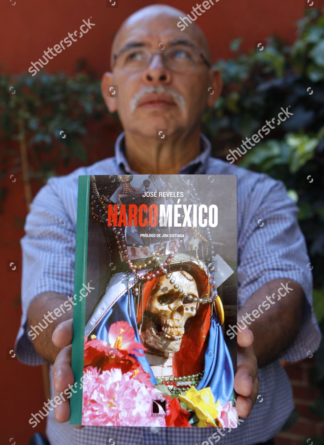 Mexican Journalist Jose Reveles Poses His Editorial Stock Photo - Stock ...