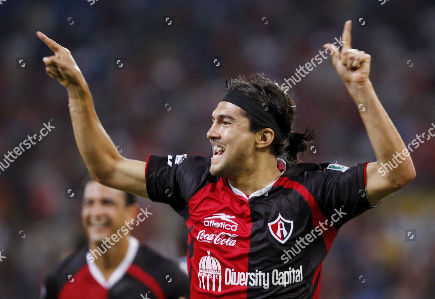 Atlas Forward Mauricio Romero Celebrates After Editorial Stock Photo ...