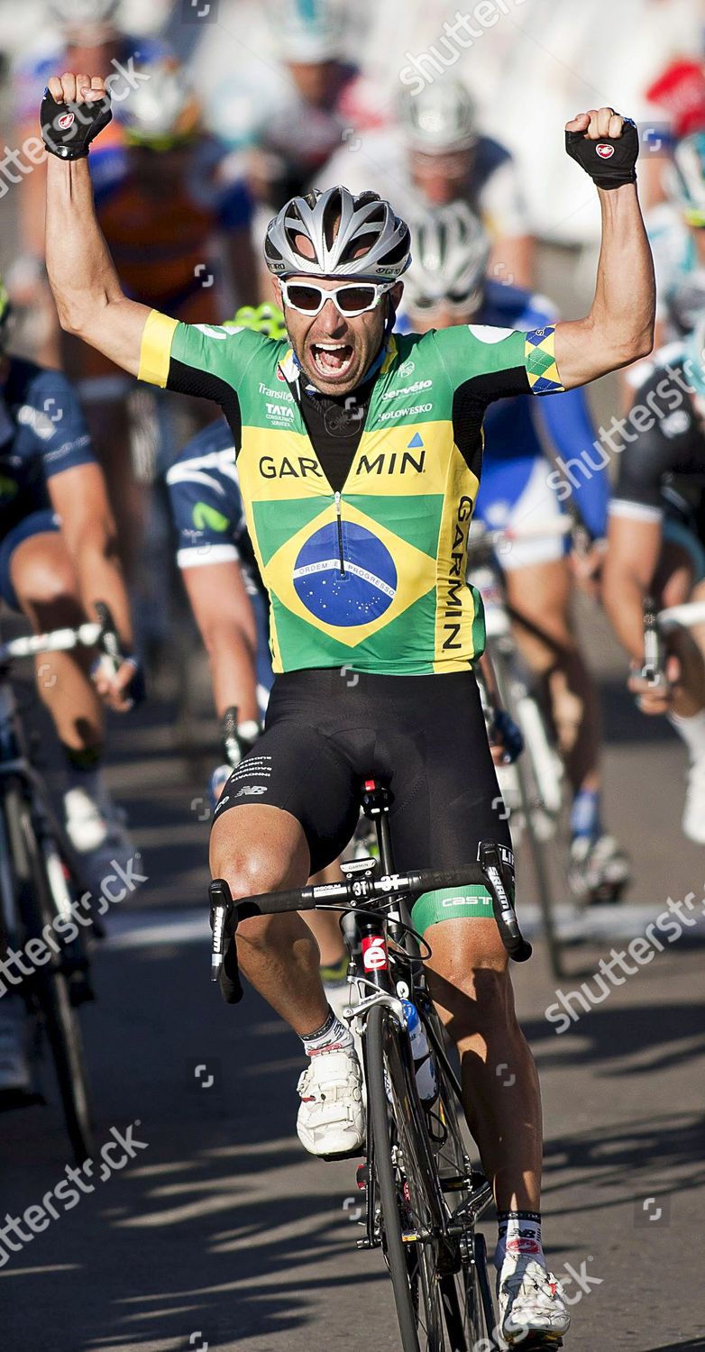 Brazilian Rider Murilo Fischer Garmin Cervelo Editorial Stock Photo ...