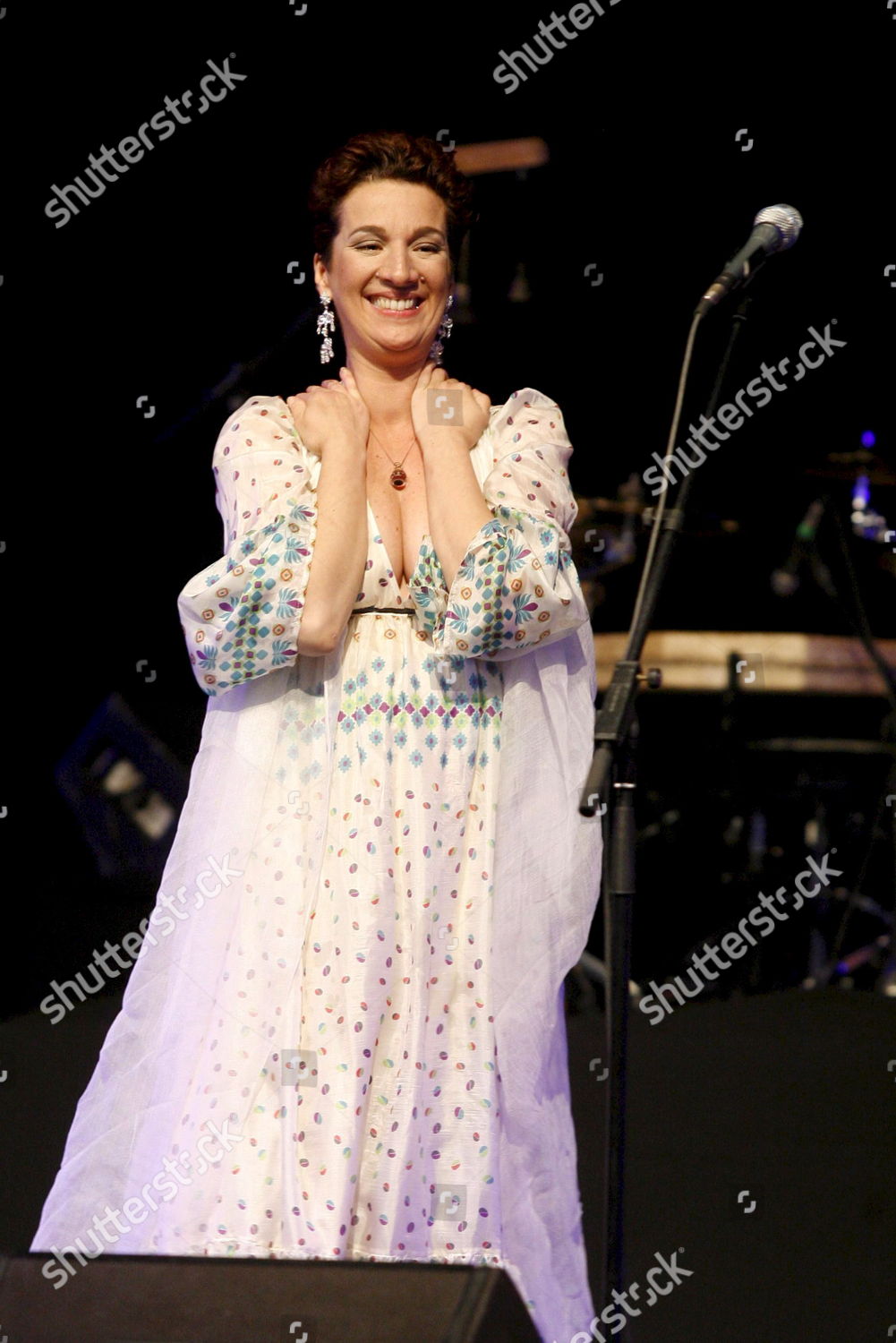Portuguese Singer Dulce Pontes Spanish Estrella Editorial Stock Photo ...
