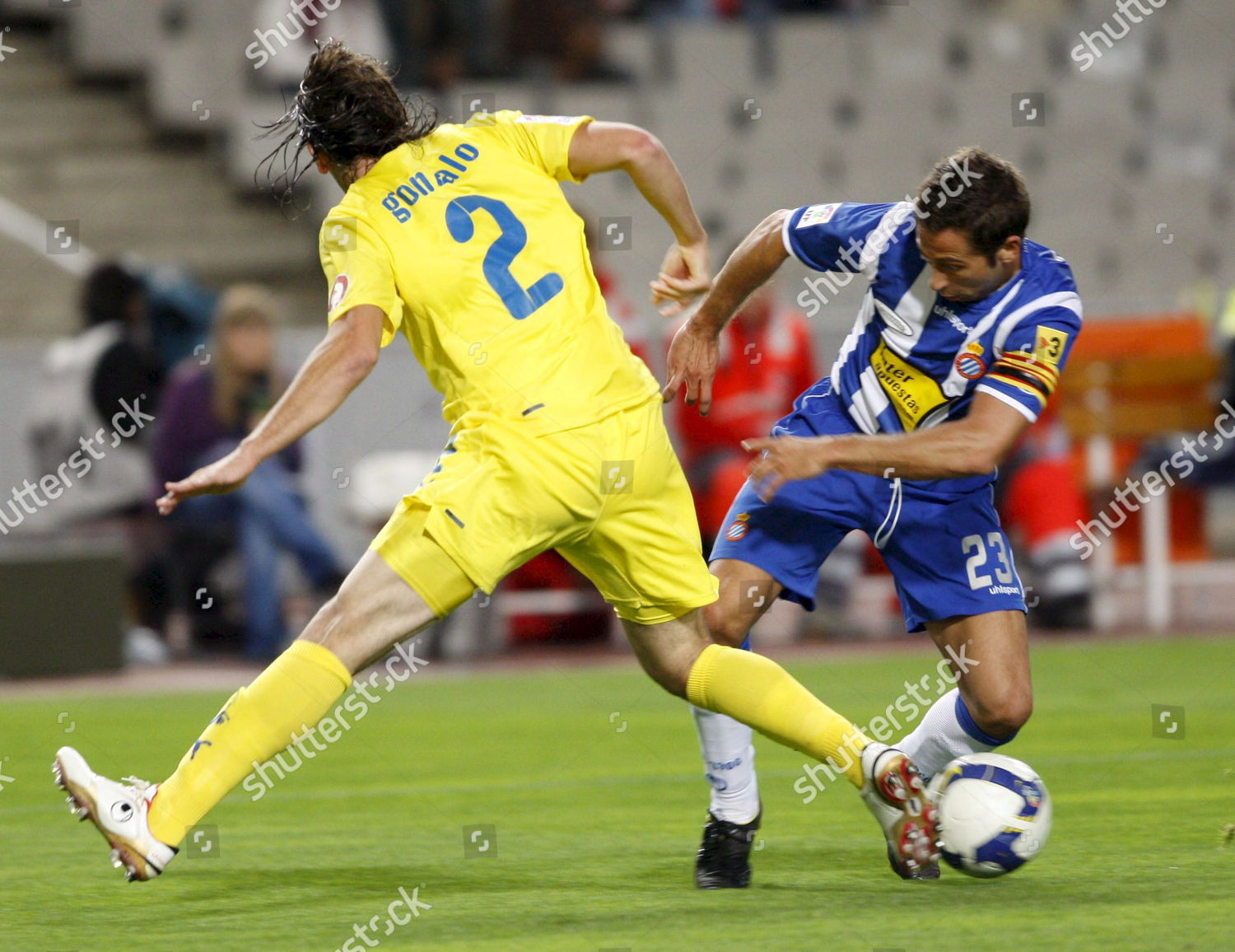 Villarreal Cfs Argentinian Defender Gonzalo Rodriguez Editorial Stock ...