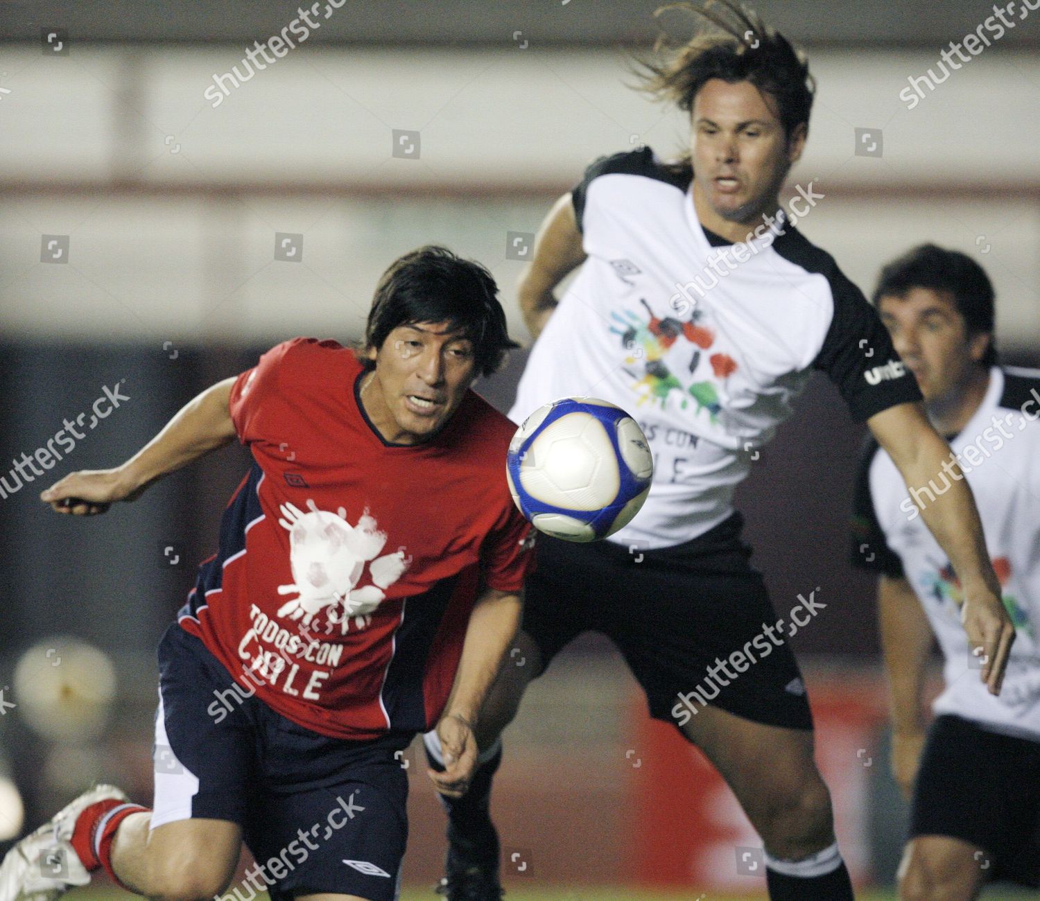 Former Soccer Player Chilean Ivan Zamorano Editorial Stock Photo ...