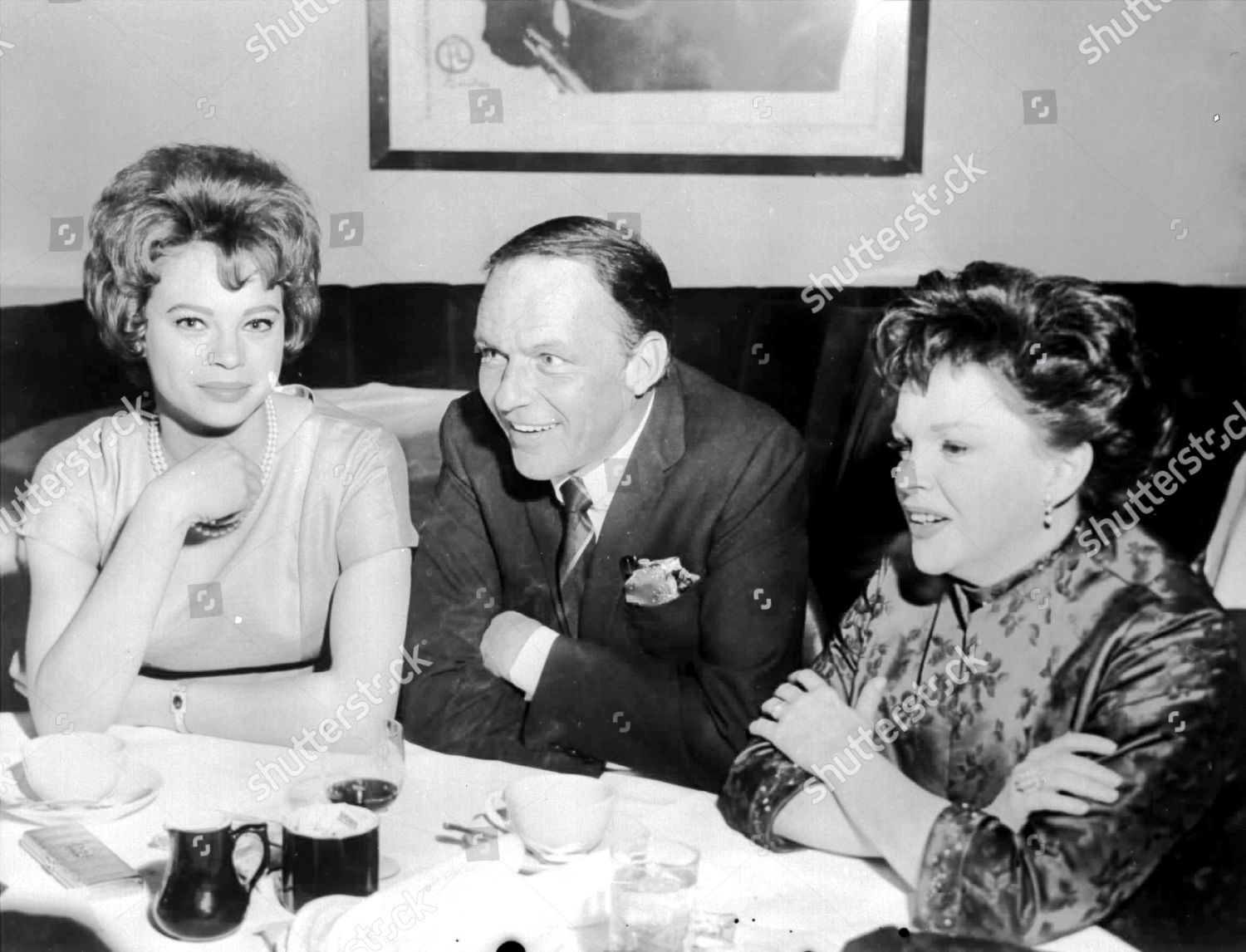 Frank Sinatra Juliet Prowse Dining Out Editorial Stock Photo - Stock ...