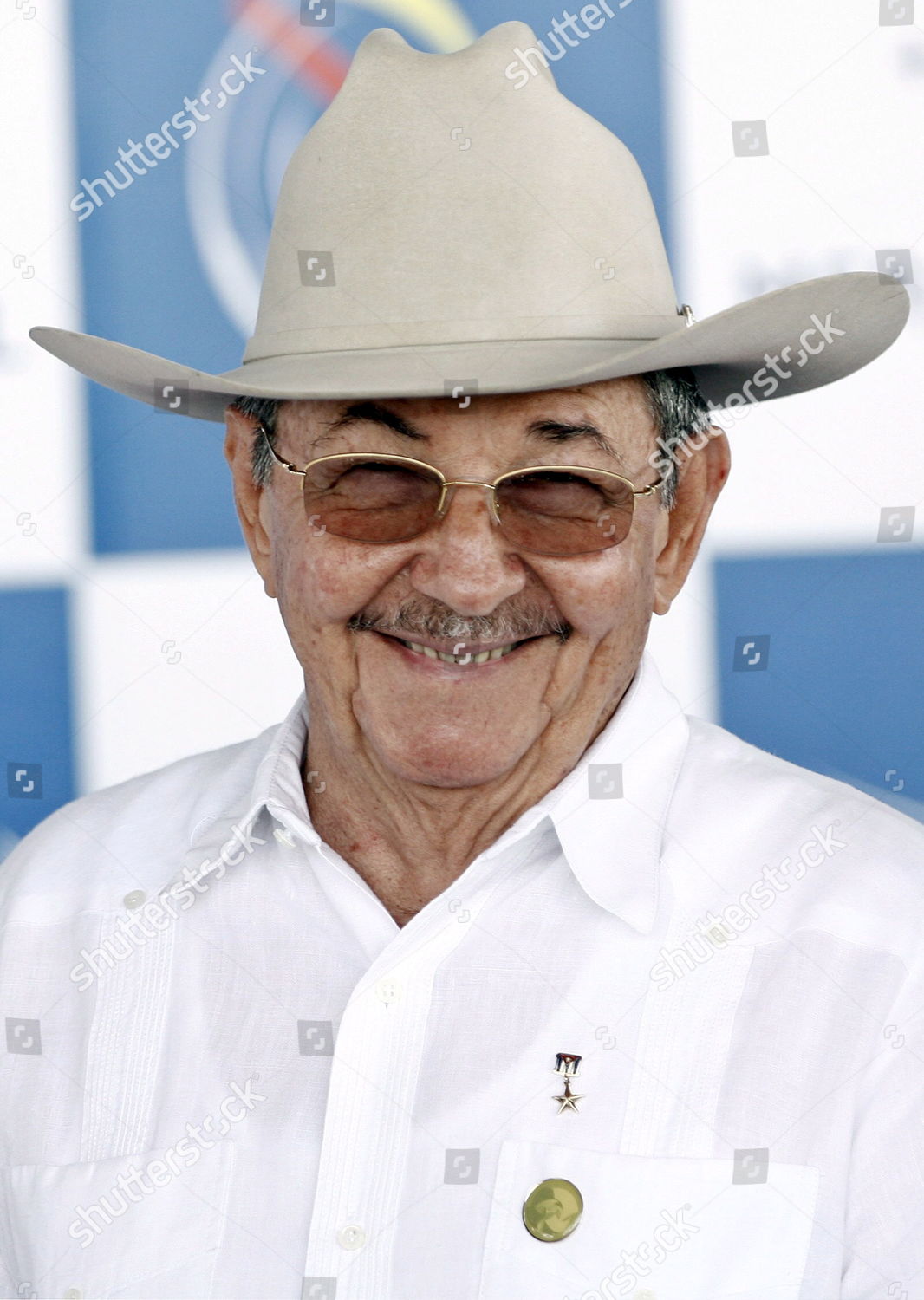 Cubas President Raul Castro Smiles He Editorial Stock Photo - Stock ...