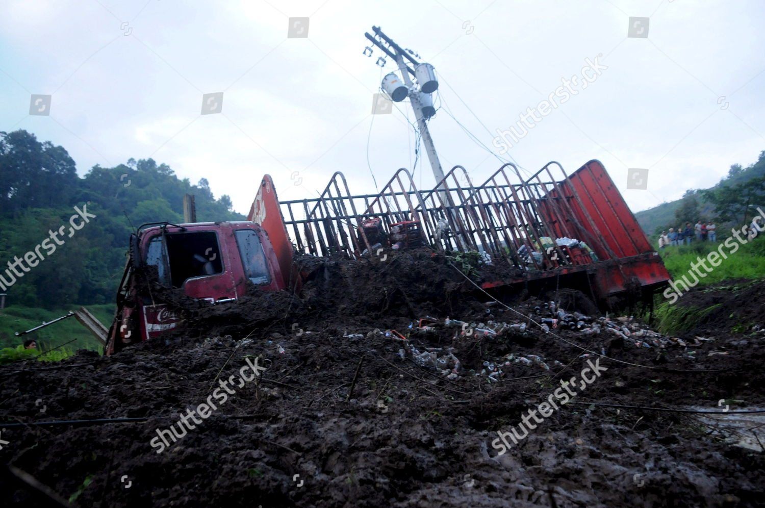 View Soda Delivery Truck Stuck Mud Editorial Stock Photo - Stock Image ...