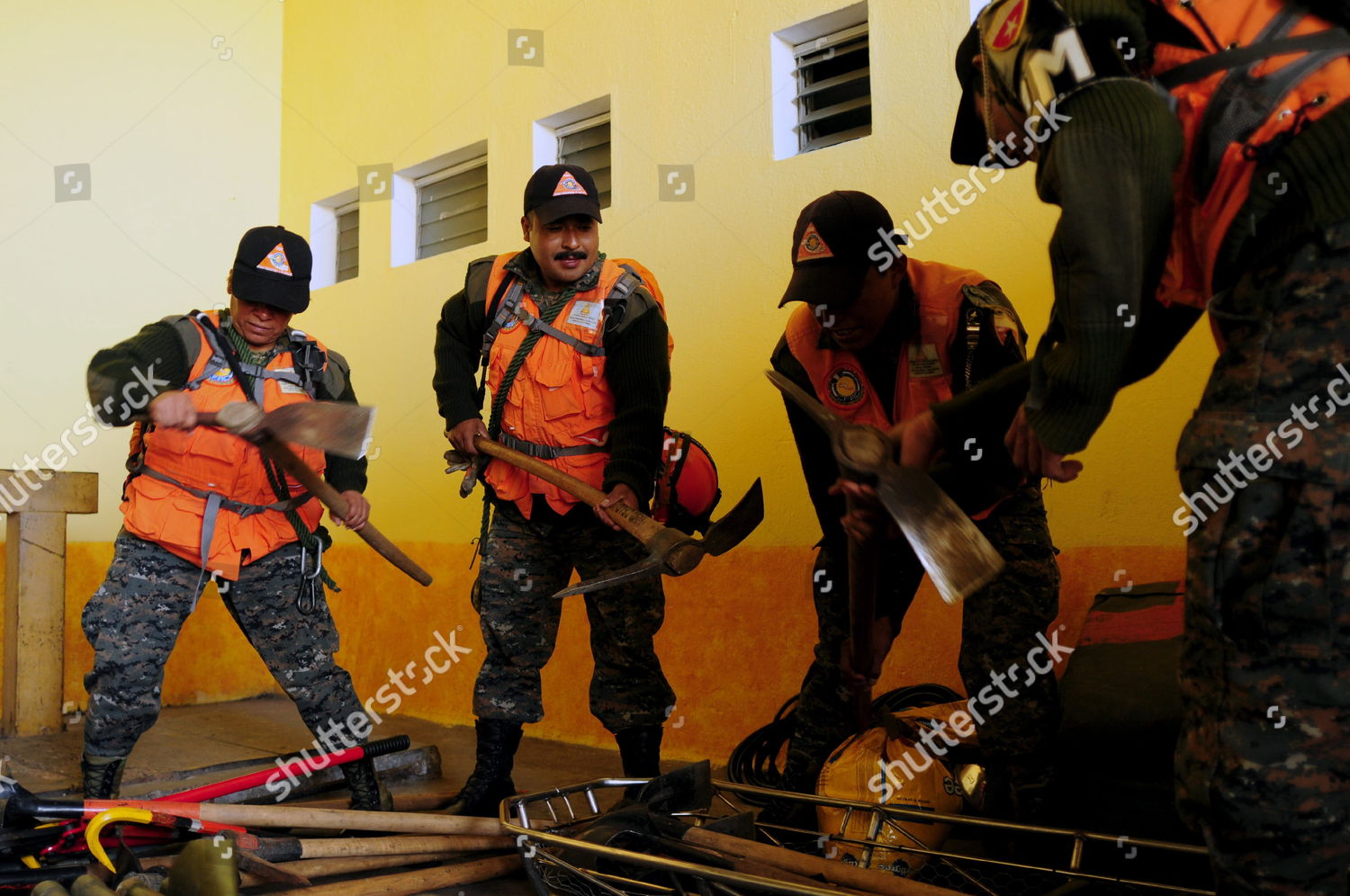 51 Members Humanitarian Rescue Unit Guatemalan Editorial Stock Photo ...