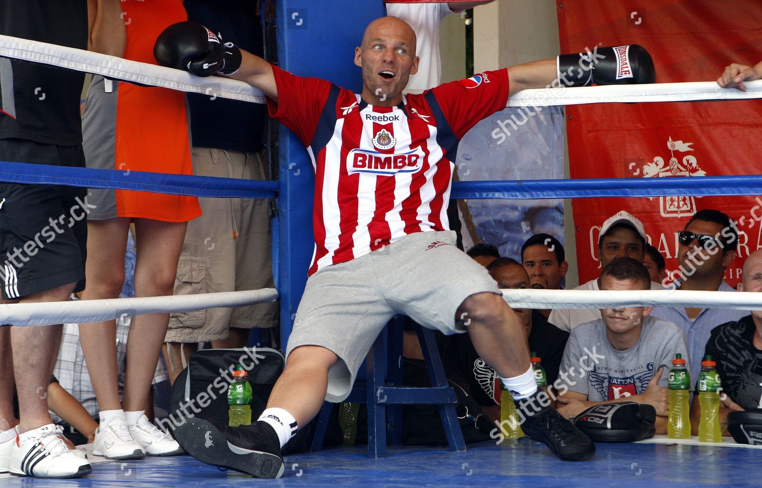 British Boxer Ryan Rhodes Poses During Editorial Stock Photo - Stock ...