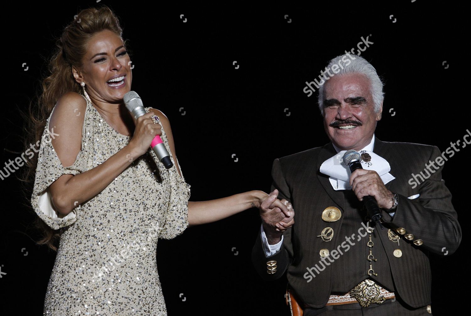 Mexican Singer Vicente Fernandez R Singer Editorial Stock Photo - Stock ...