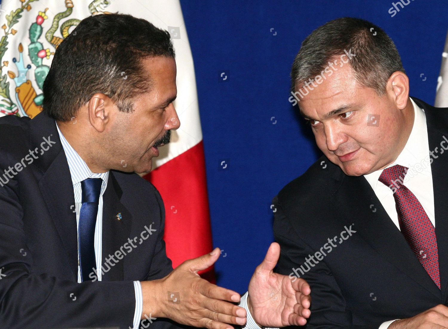 Interpol Secretarygeneral Ronald Noble L Mexican Editorial Stock Photo ...