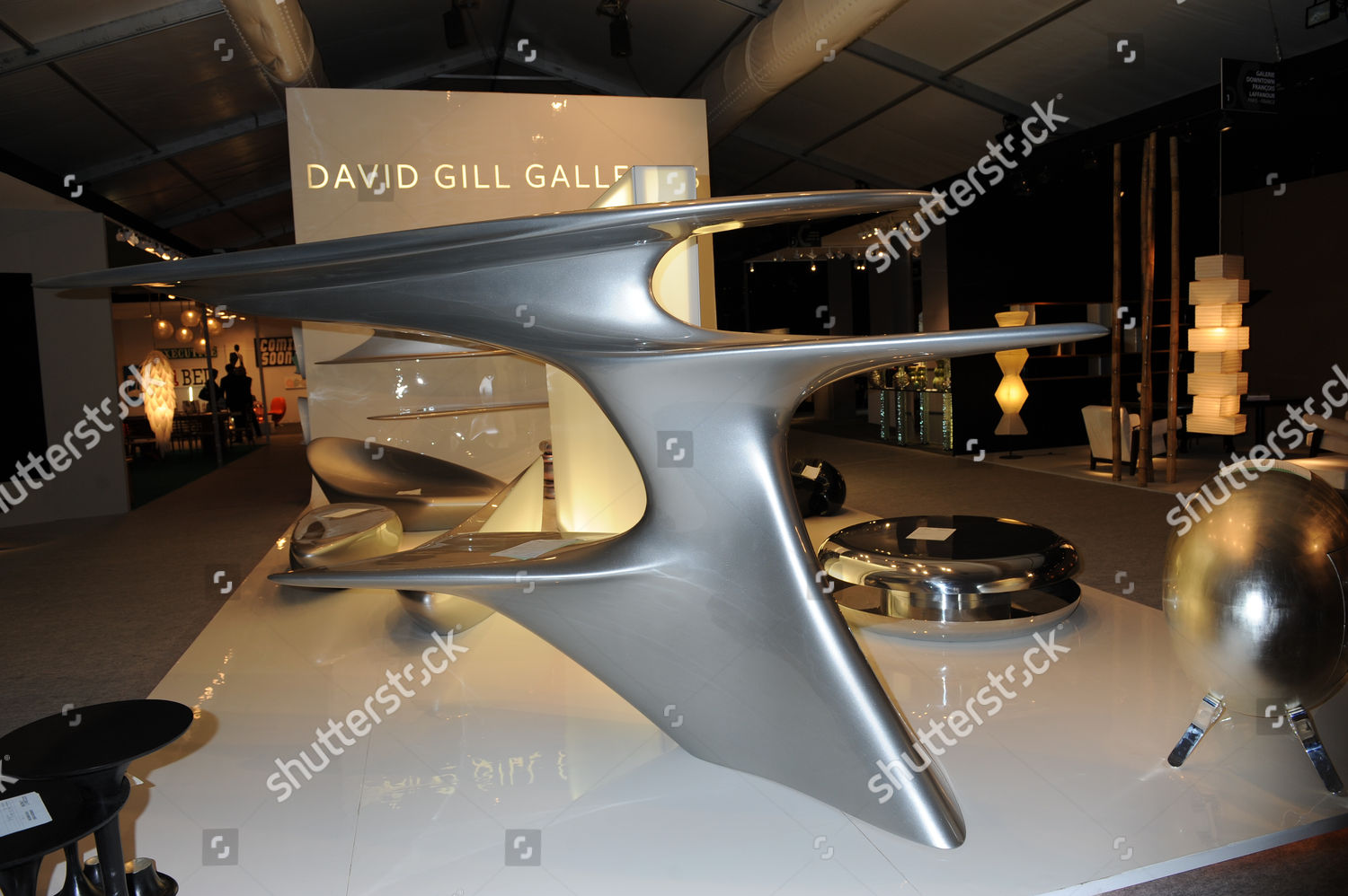 Zaha Hadids Tree Shelf Dune Formations Editorial Stock Photo - Stock ...