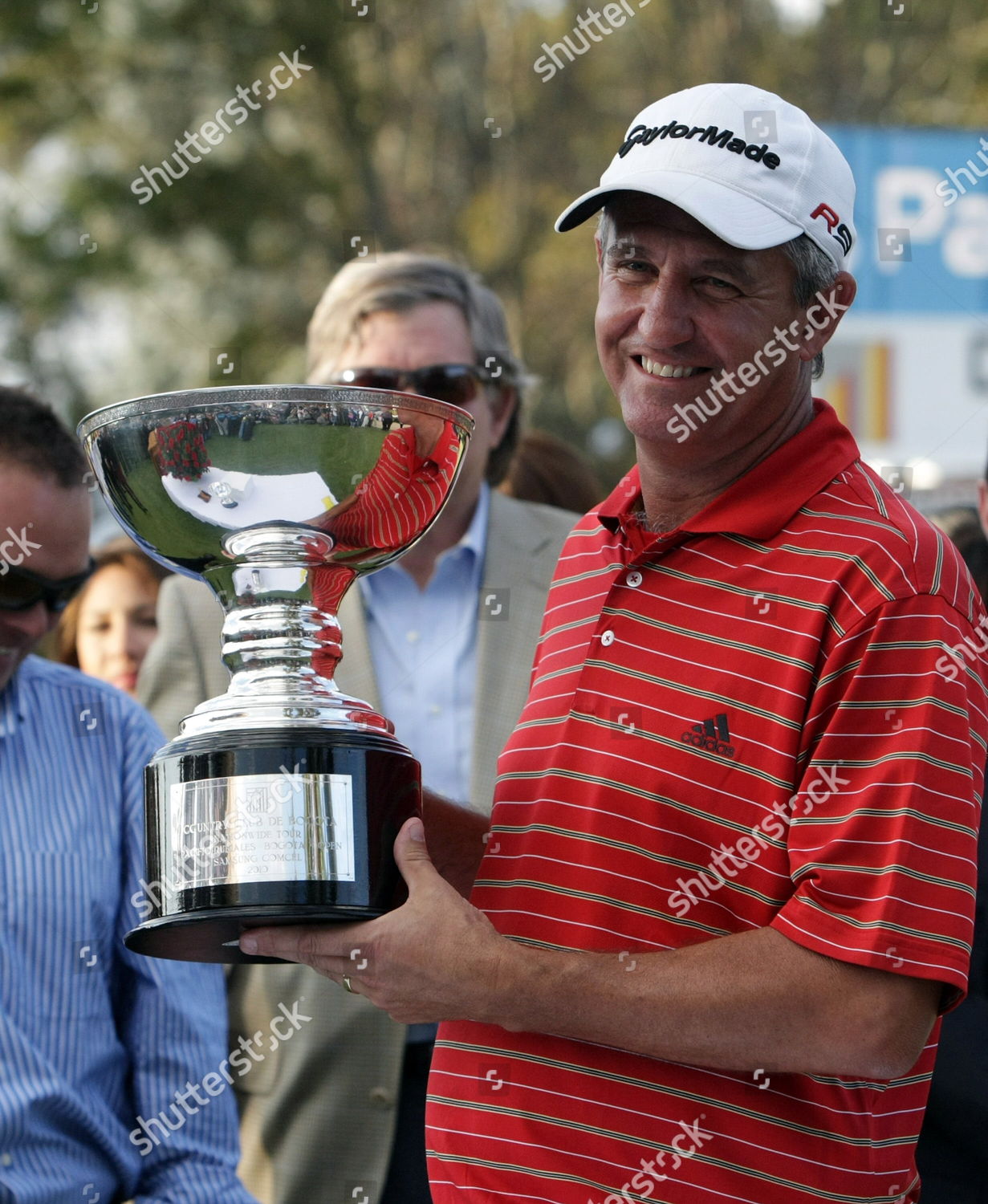 Us Golfer Steve Pate Poses Trophy Editorial Stock Photo - Stock Image ...