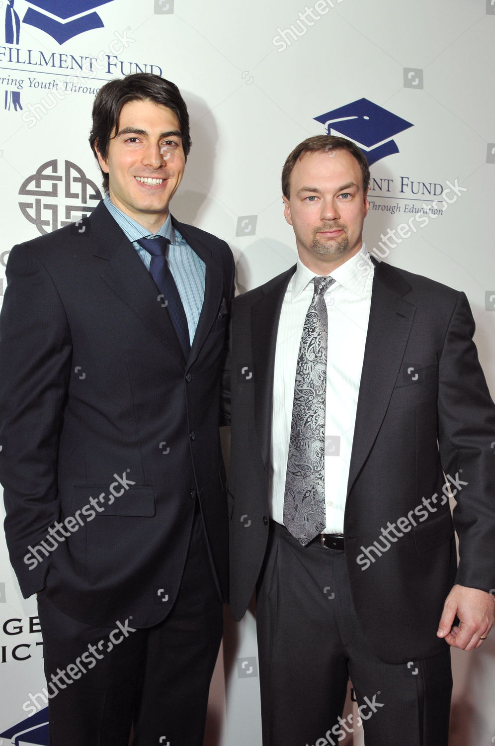 Brandon Routh Thomas Tull Editorial Stock Photo - Stock Image ...