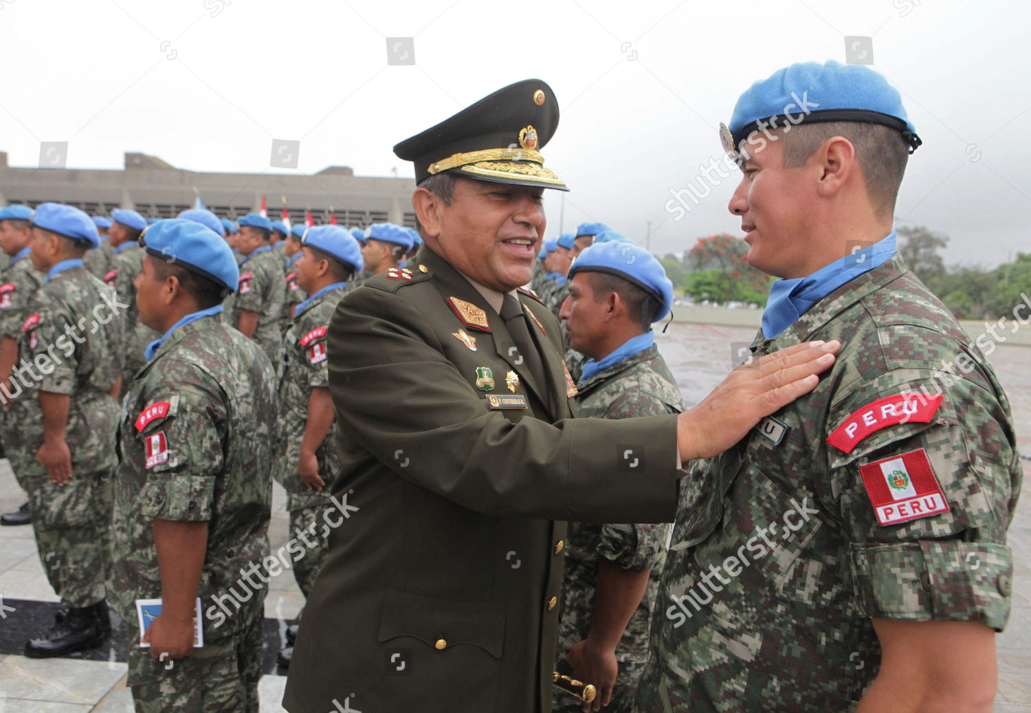 Chief Join Command Peruvian Armed Forces Editorial Stock Photo - Stock ...