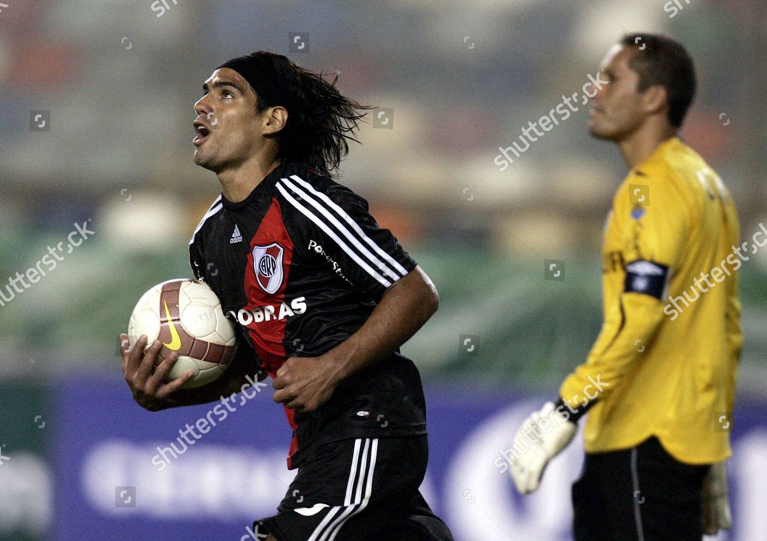 River Plates Radamel Falcao Garcia L Editorial Stock Photo - Stock ...