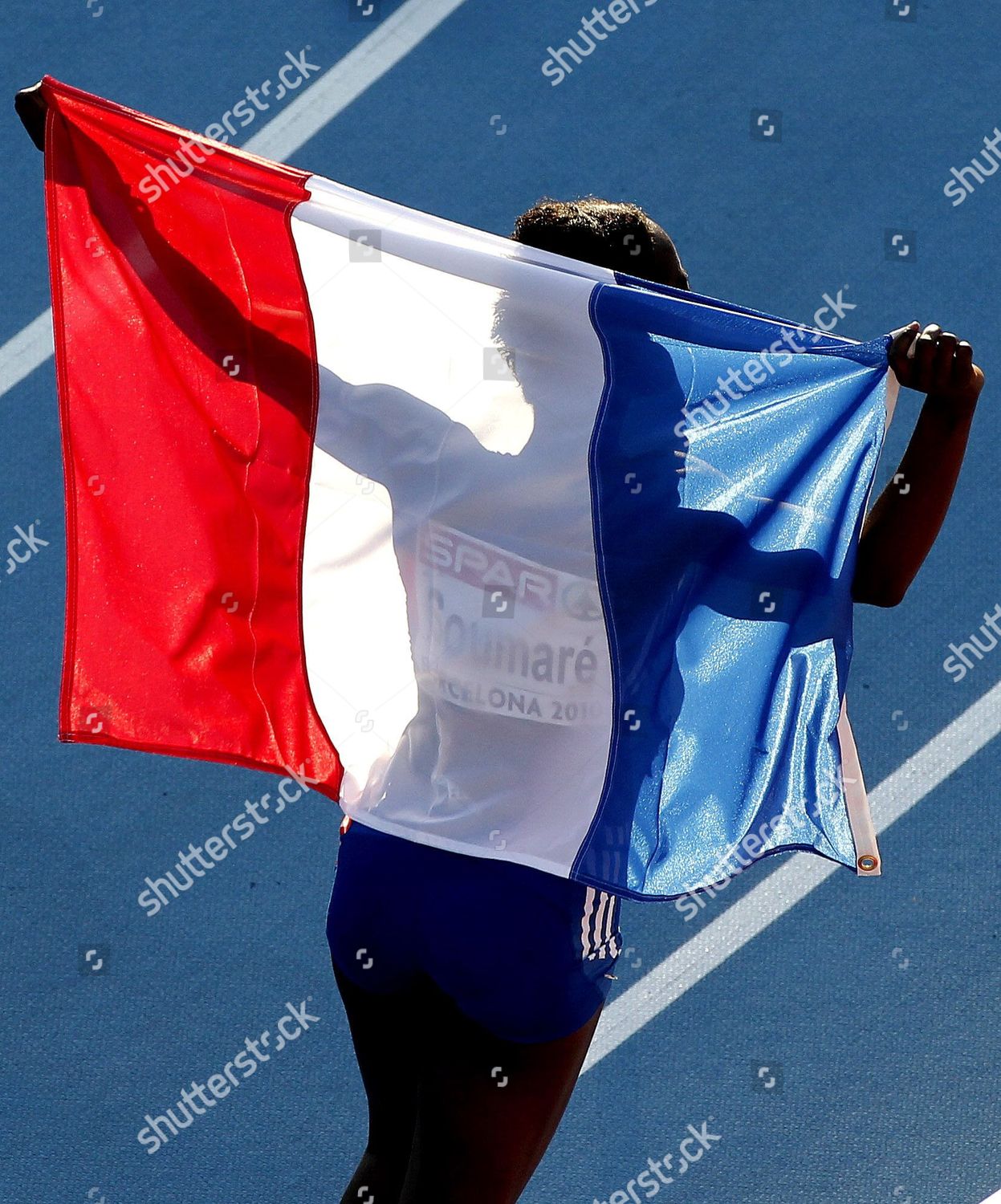 French Athlete Myriam Soumare Celebrates After Editorial Stock Photo ...