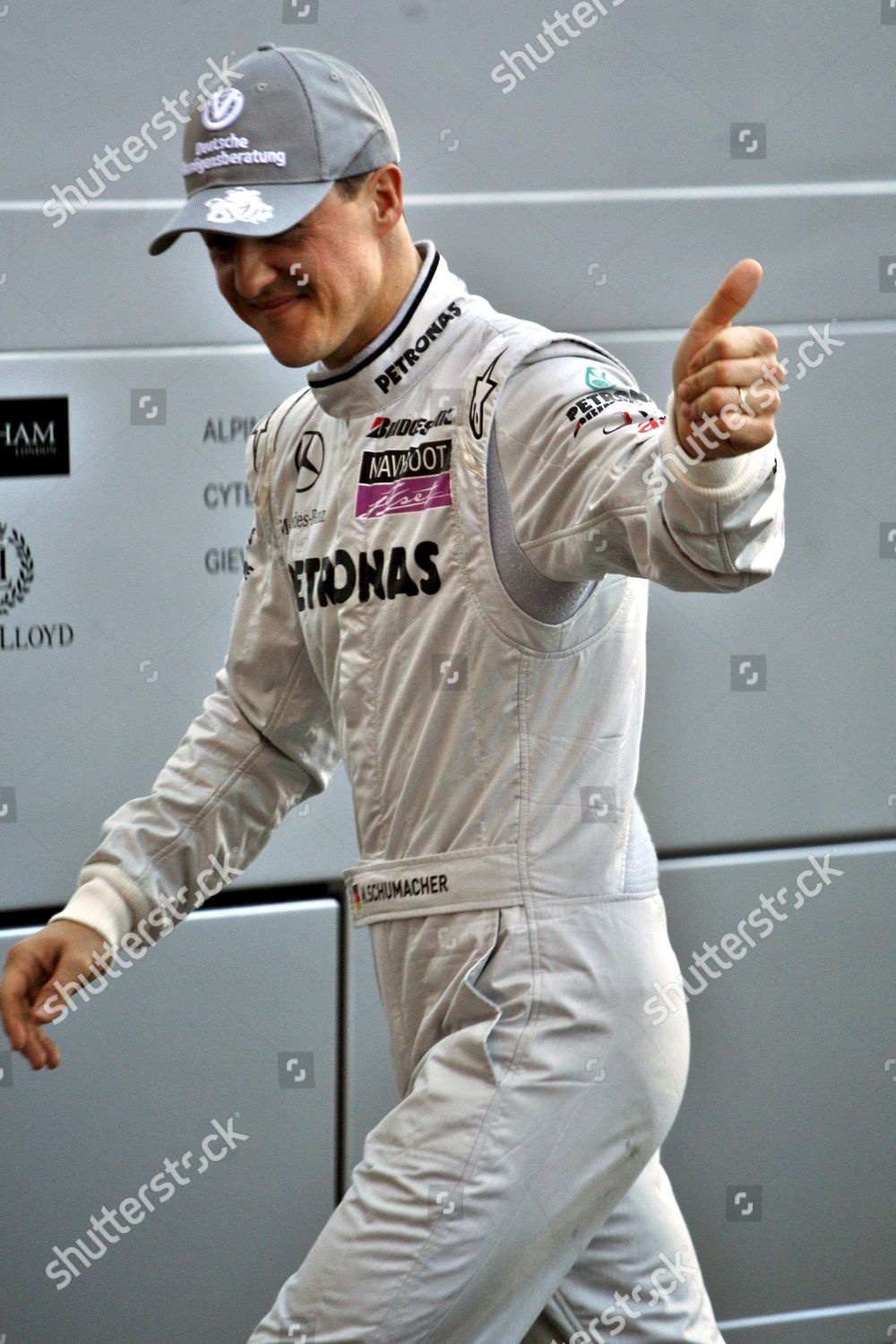 German F1 Driver Michael Schumacher Mercedes Editorial Stock Photo ...