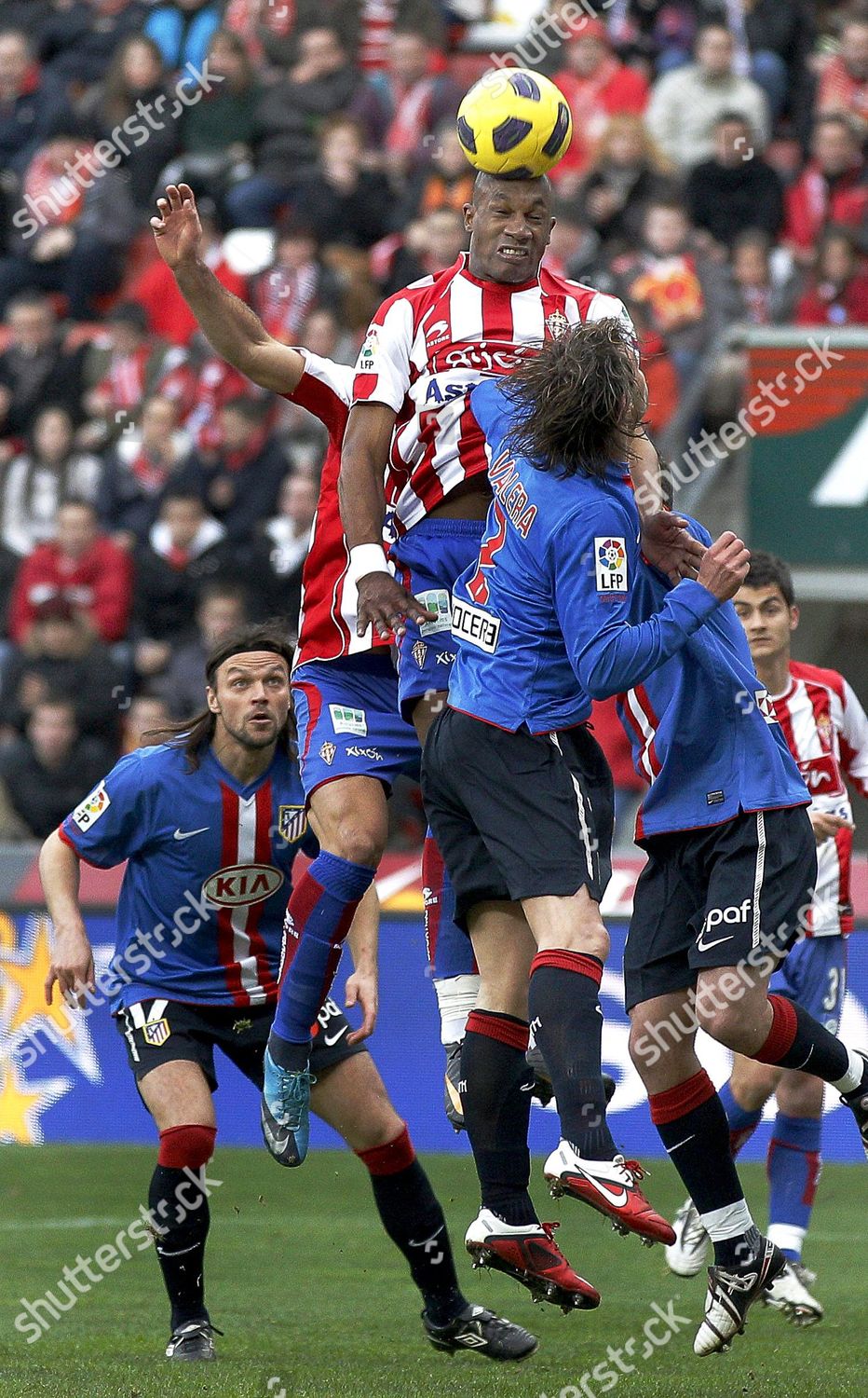 Atletico Madrids Juan Valera Front Vies Editorial Stock Photo - Stock ...