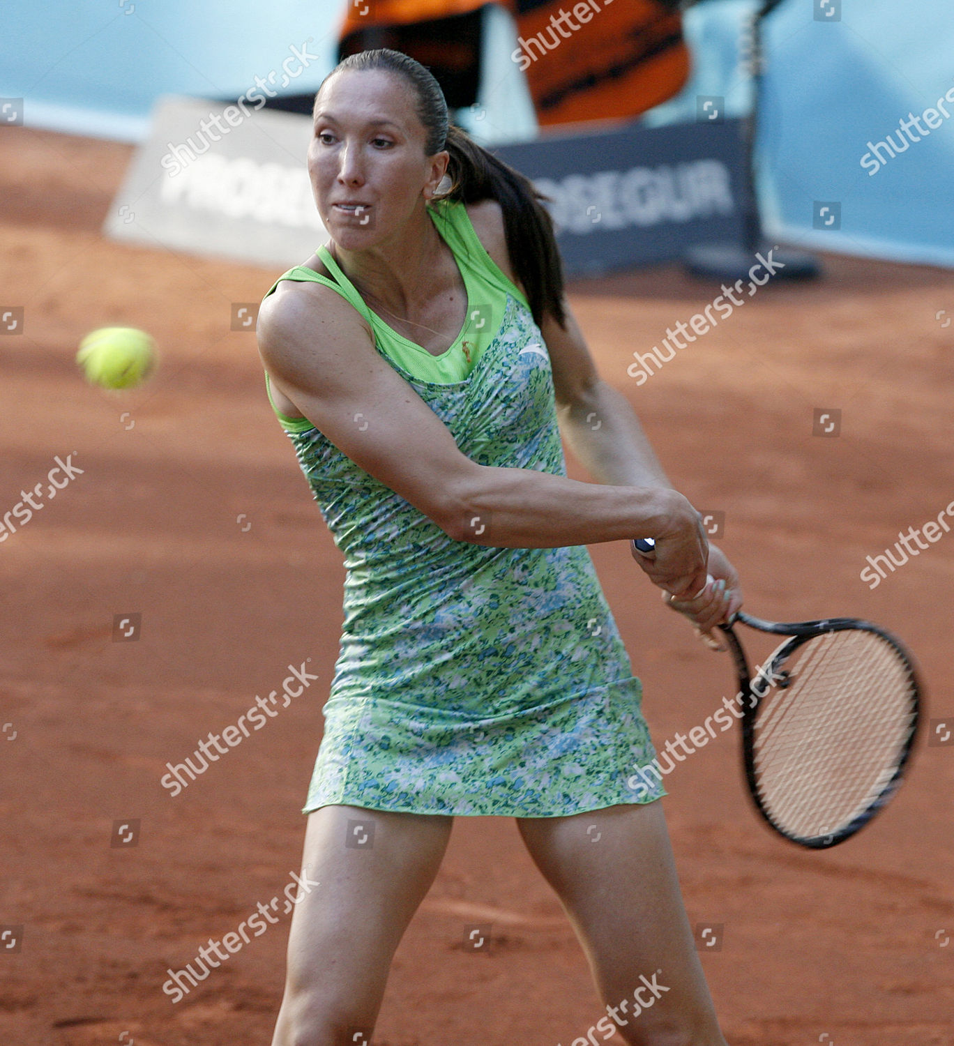 Serbian Tennis Player Jelena Jankovic Returns Editorial Stock Photo ...