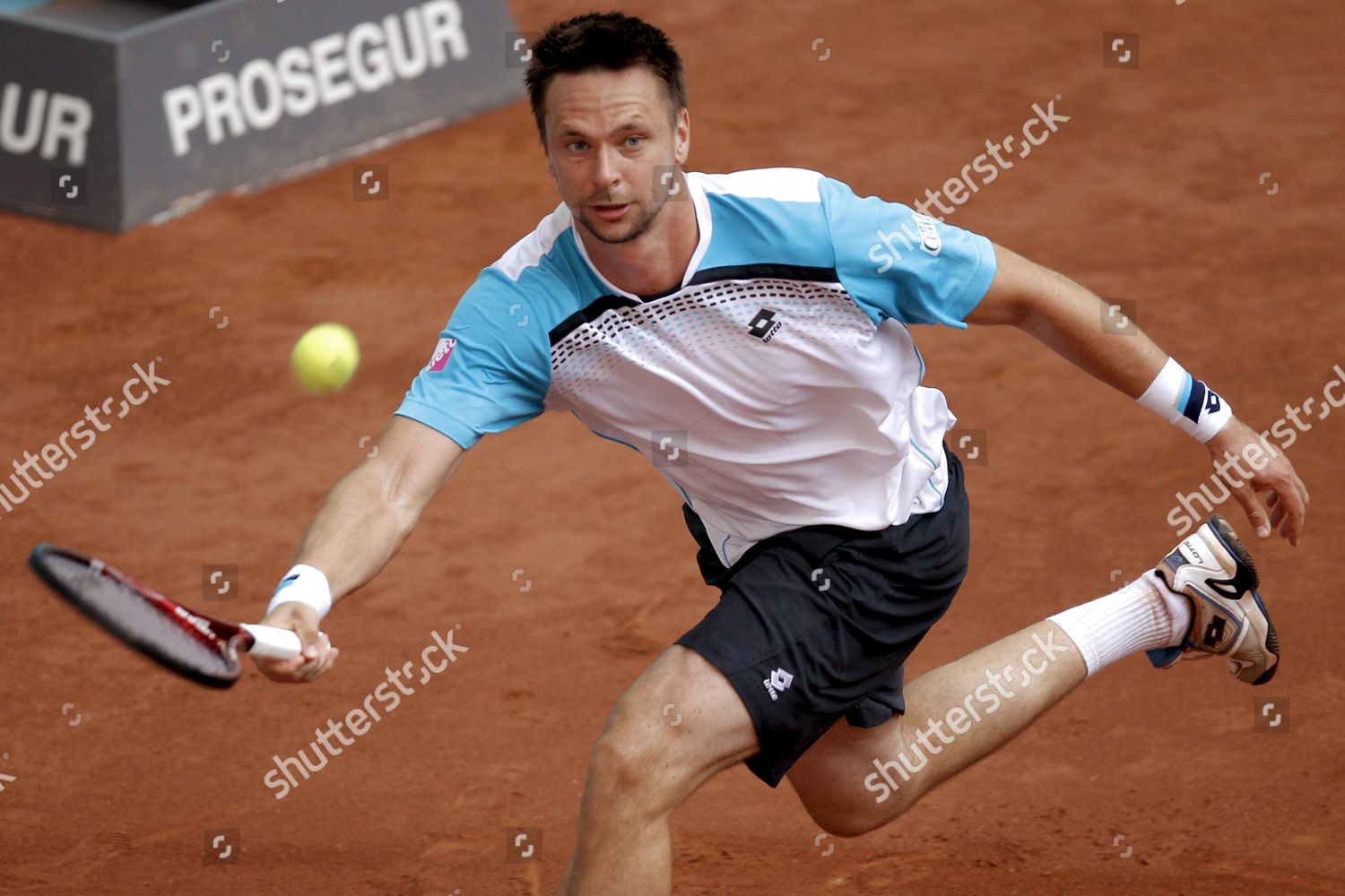 Swedish Tennis Player Robin Soderling Returns Editorial Stock Photo ...