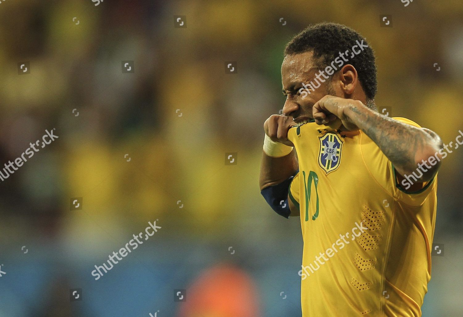 Brazilian National Soccer Teams Player Neymar Editorial Stock Photo ...