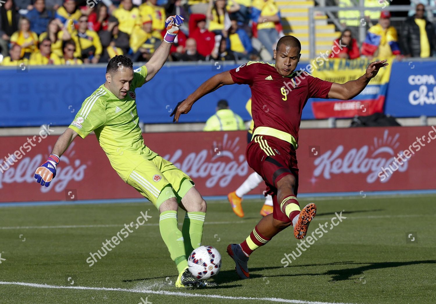 Colombian Goalie David Ospina L Fights Editorial Stock Photo - Stock ...