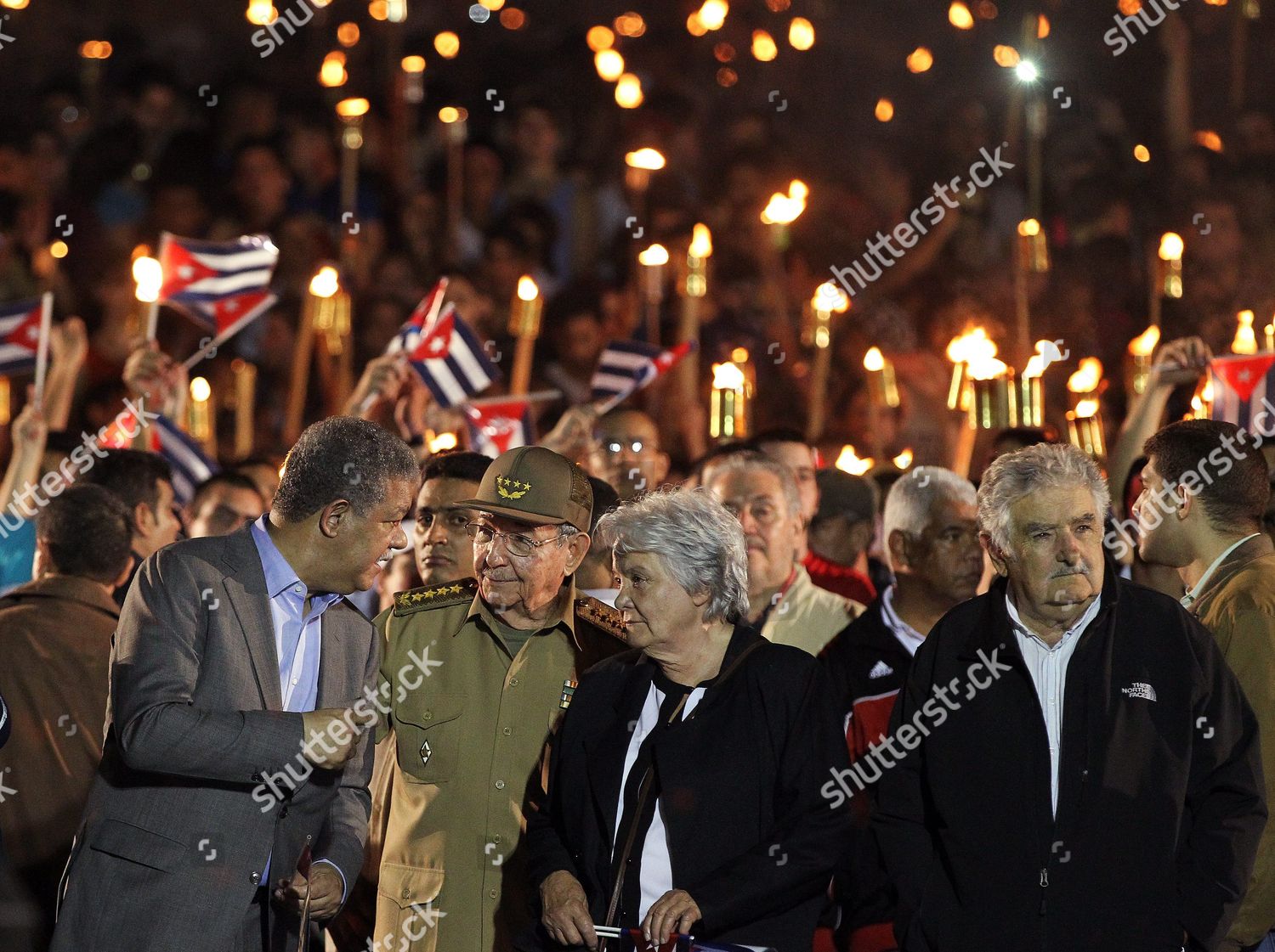 Left Right Former Dominican President Leonel Editorial Stock Photo ...