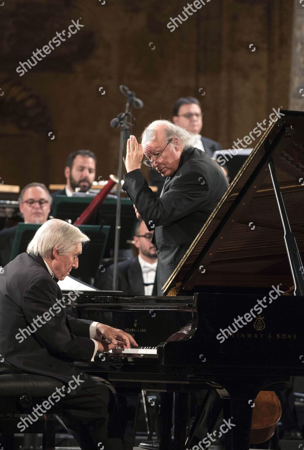 Israeli Conductor Eliahu Inbal R Spanish Editorial Stock Photo - Stock ...