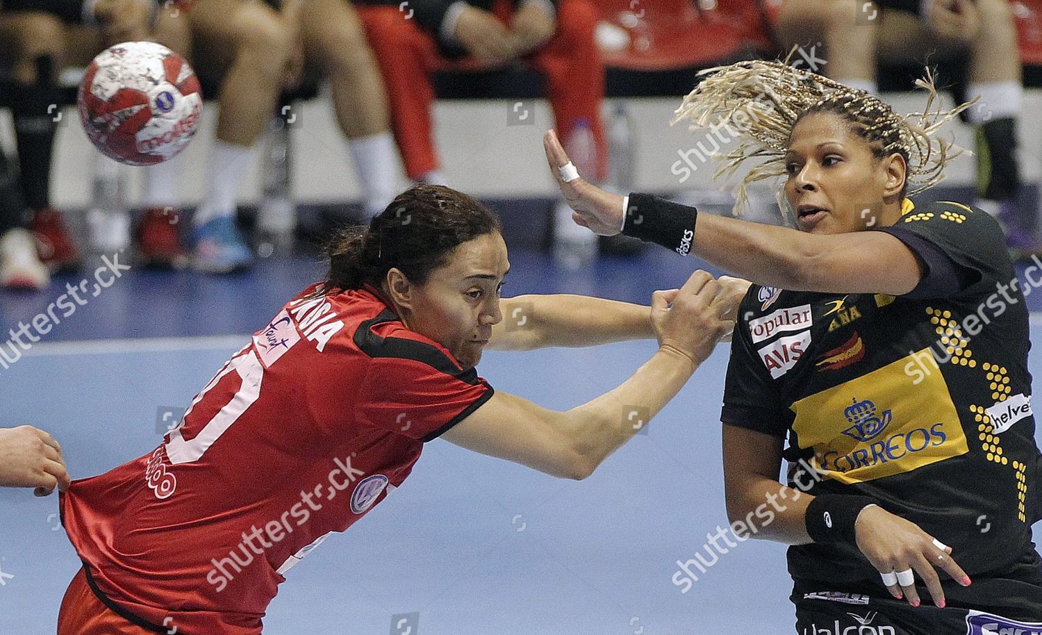 Spanish National Handball Team Player Marta Editorial Stock Photo ...