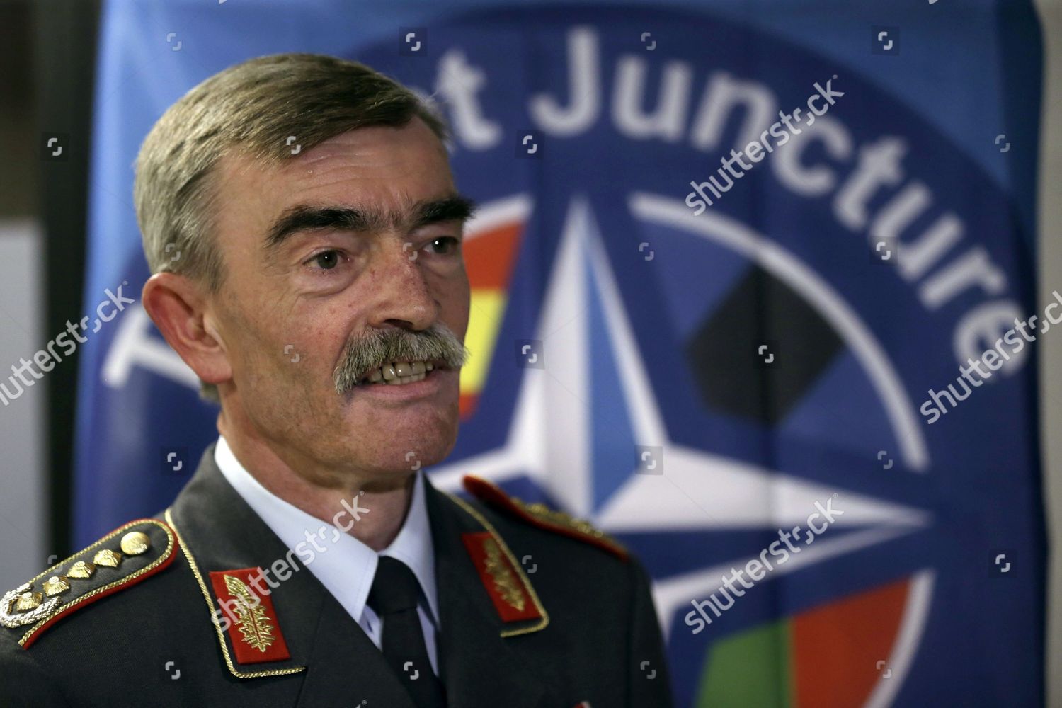 German Bundeswehr Army General Hanslothar Domroese Editorial Stock ...