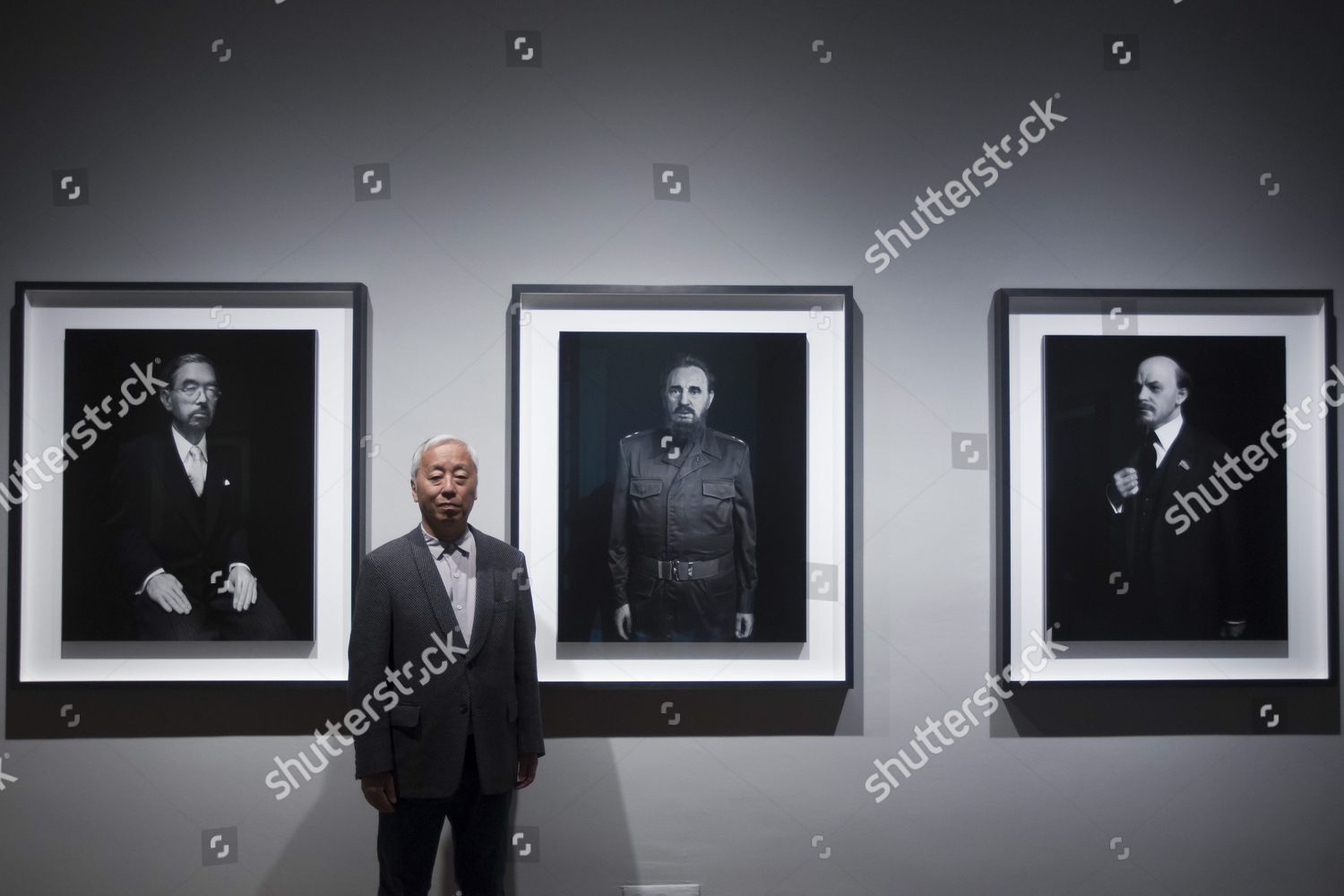 Japanese Photographer Hiroshi Sugimoto Poses Next Editorial Stock Photo ...