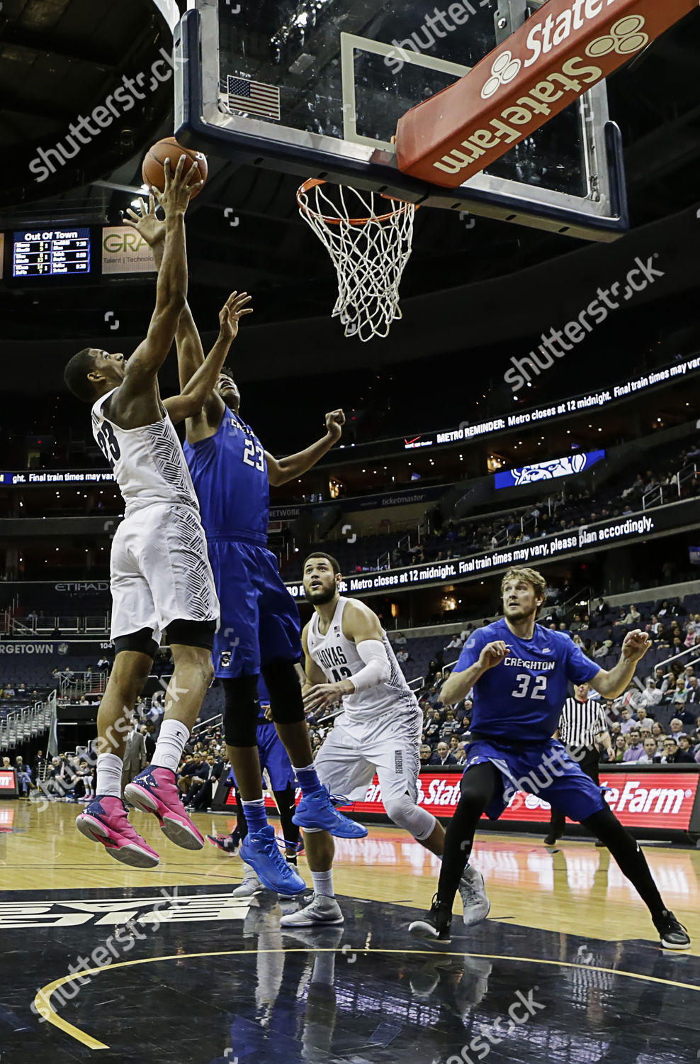 Georgetown Hoyas G Rodney Pryor 23 Editorial Stock Photo - Stock Image ...