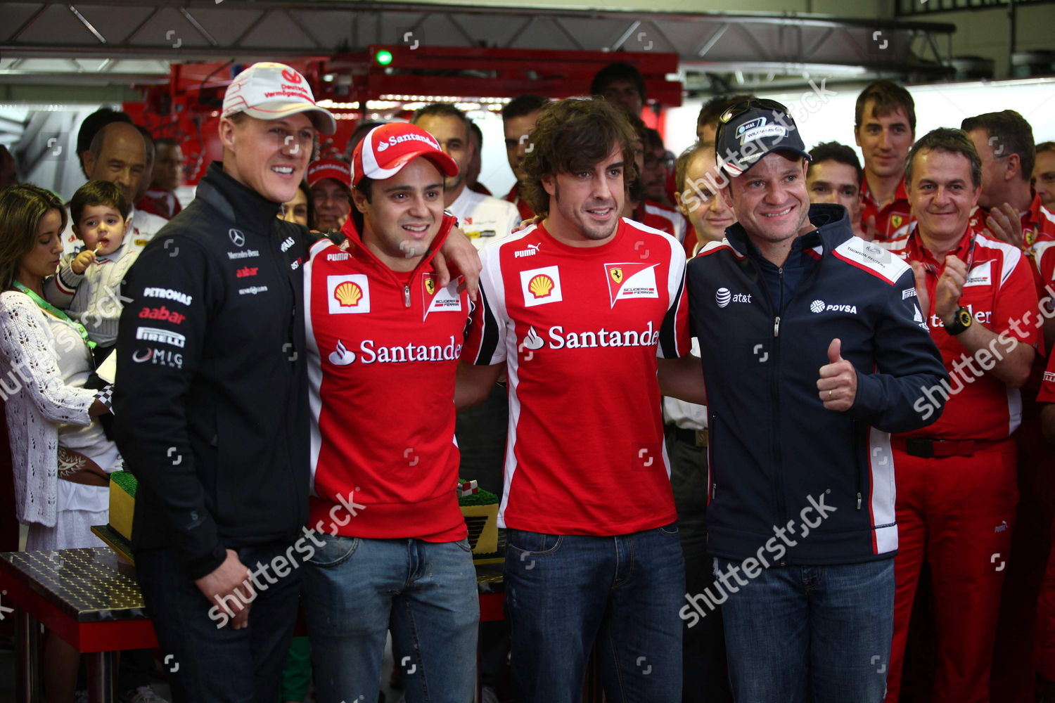 Brazilian Formula One Driver Ferrari Felipe Editorial Stock Photo ...
