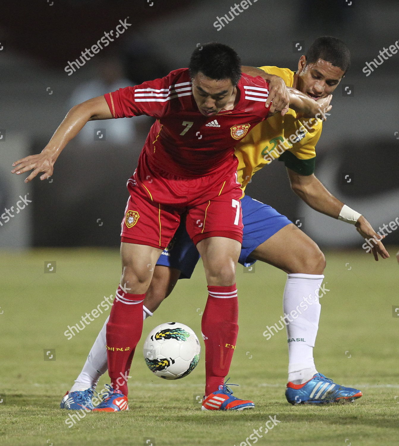 Brazilian National Soccer Selection Player Romulo Editorial Stock Photo ...
