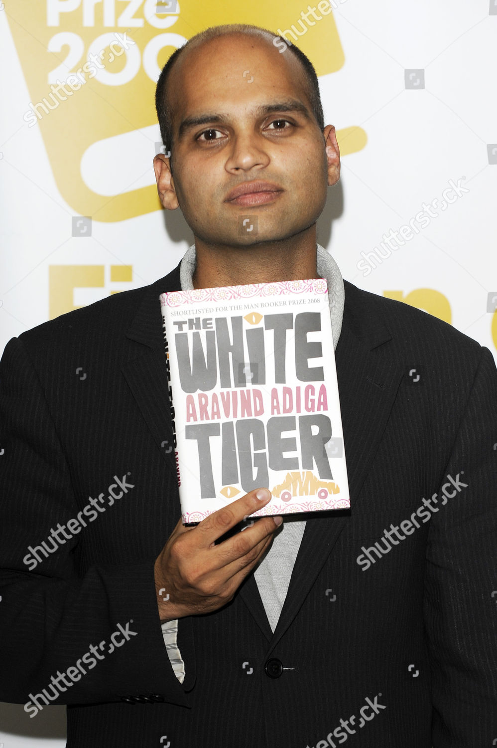 Author Aravind Adiga His Book White Editorial Stock Photo - Stock Image ...
