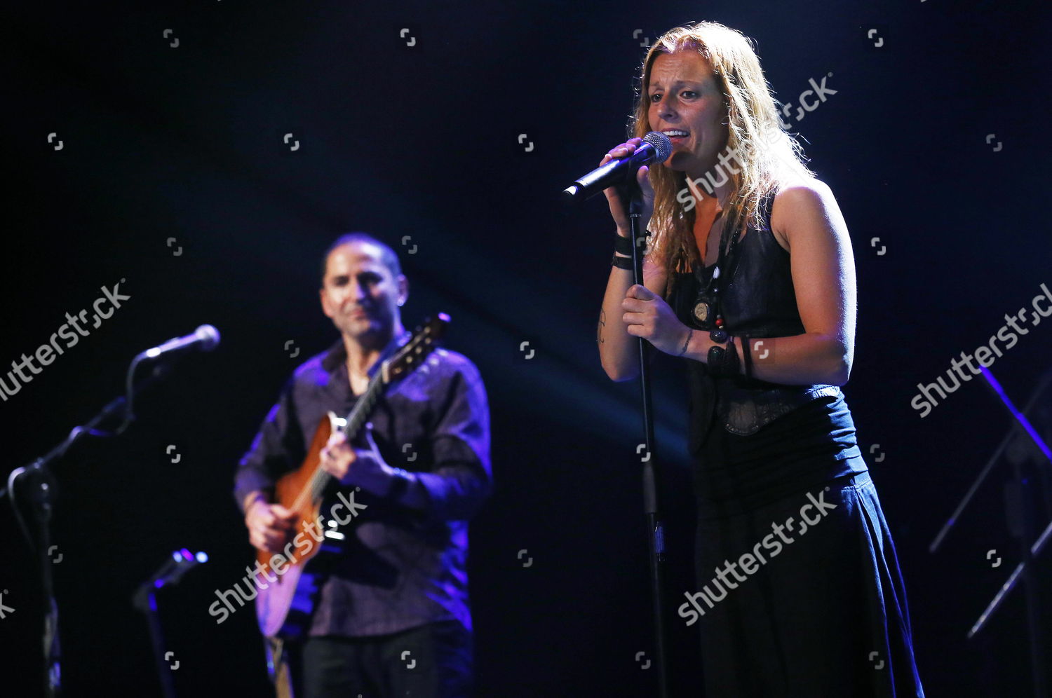 Spanish Singer Musical Group Chambao Lamari Editorial Stock Photo ...