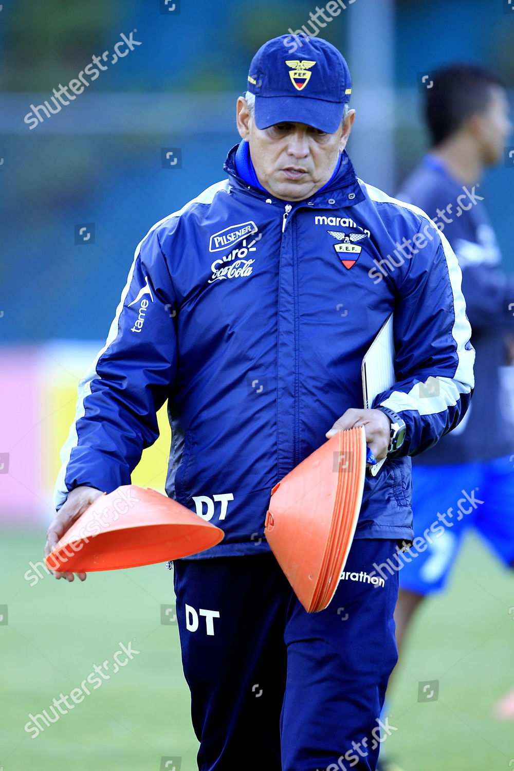 Ecuador National Soccer Team Coach Reinaldo Editorial Stock Photo ...