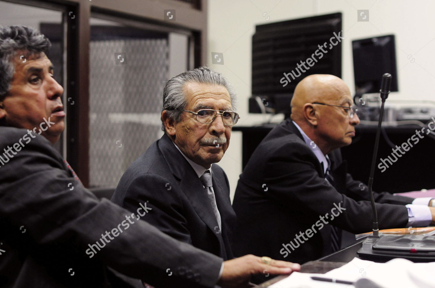 Former Guatemalan Dictator Efrain Rios Montt Editorial Stock Photo ...