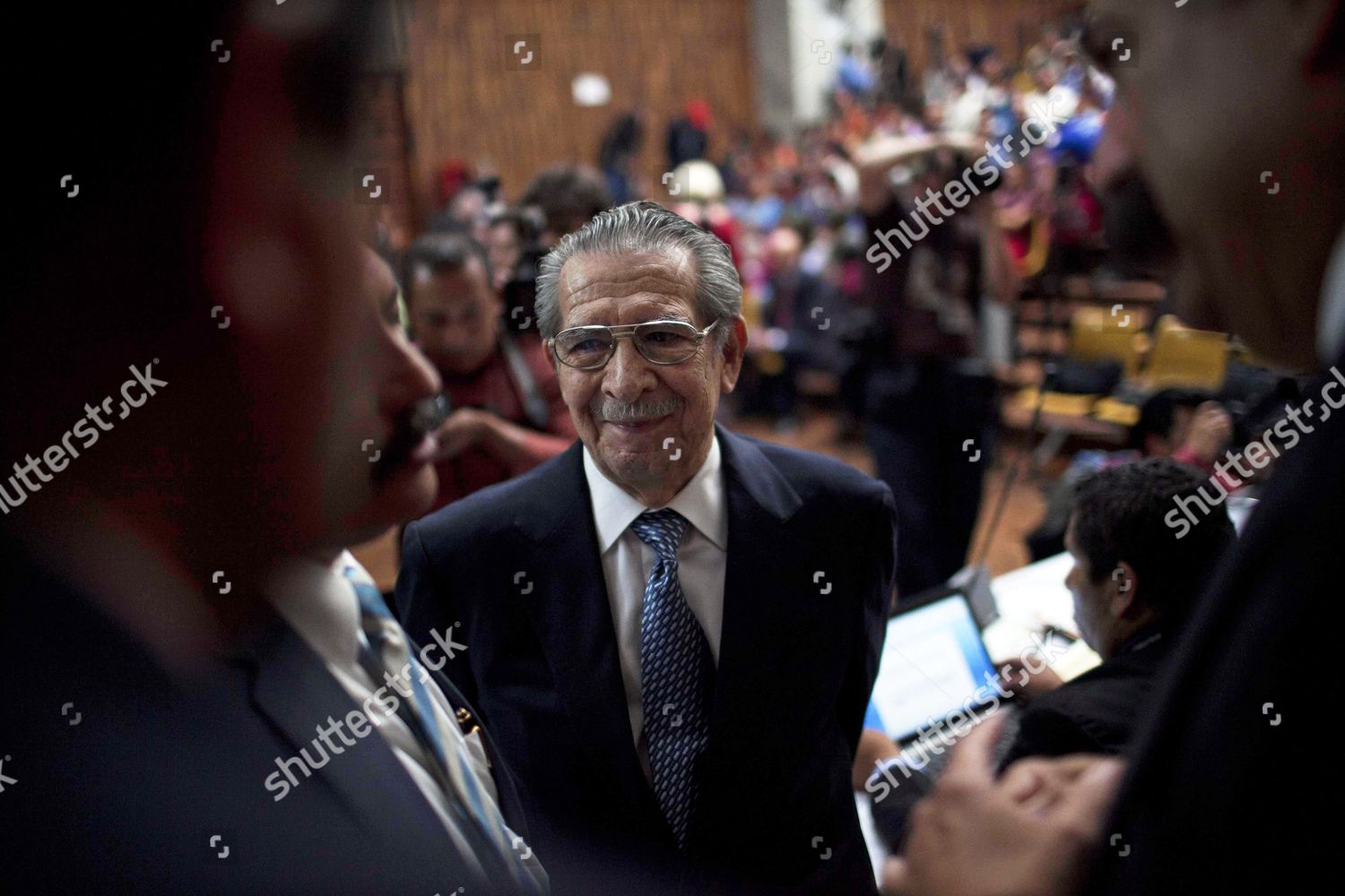 Guatemalan Former Dictator Jose Efrain Rios Editorial Stock Photo ...