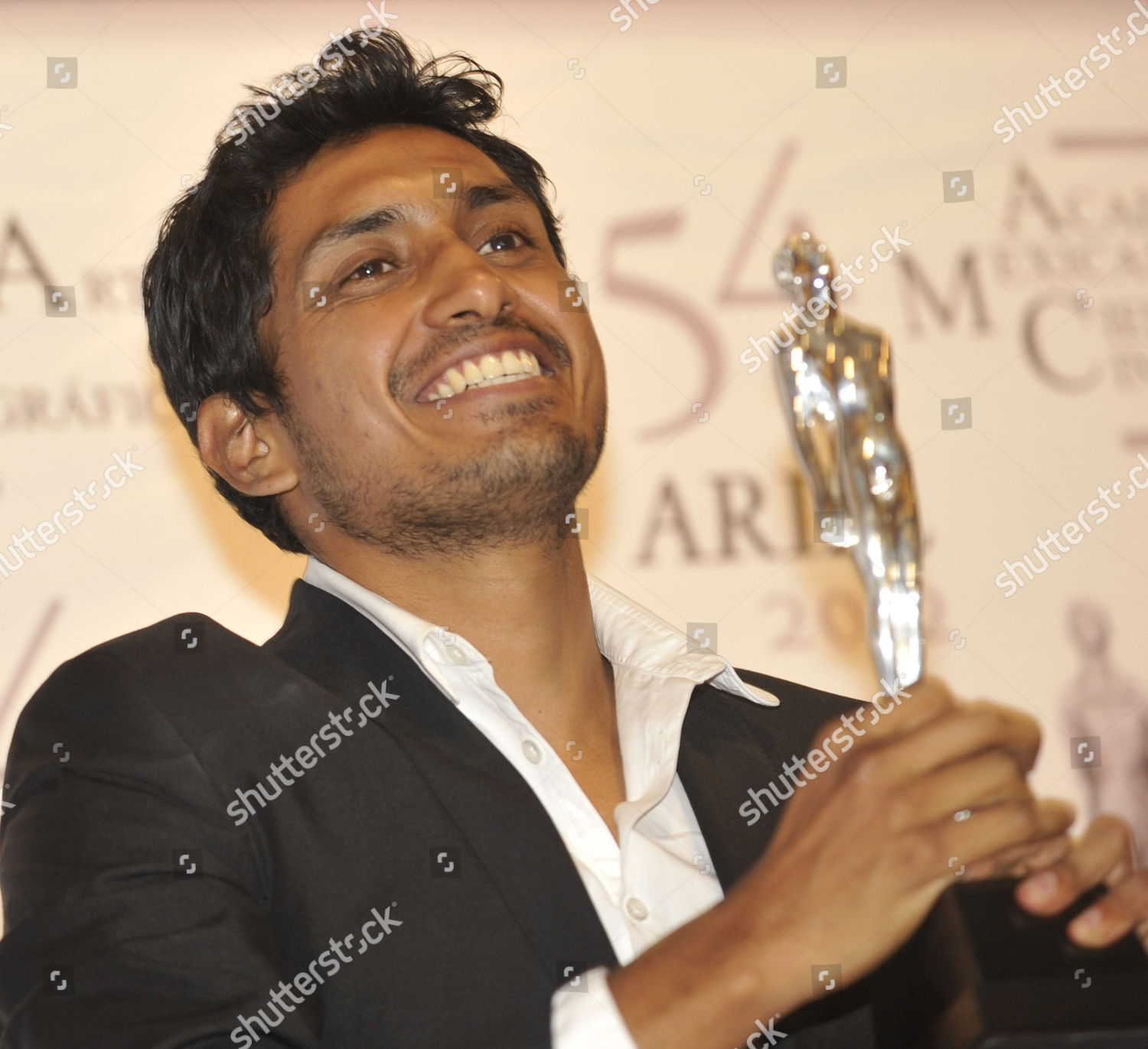 Mexican Actor Tenoch Huerta Poses His Editorial Stock Photo - Stock ...