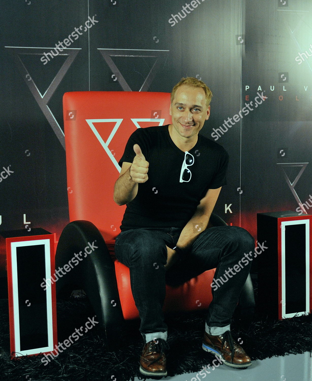 German Dj Paul Van Dyk Pose Editorial Stock Photo - Stock Image ...