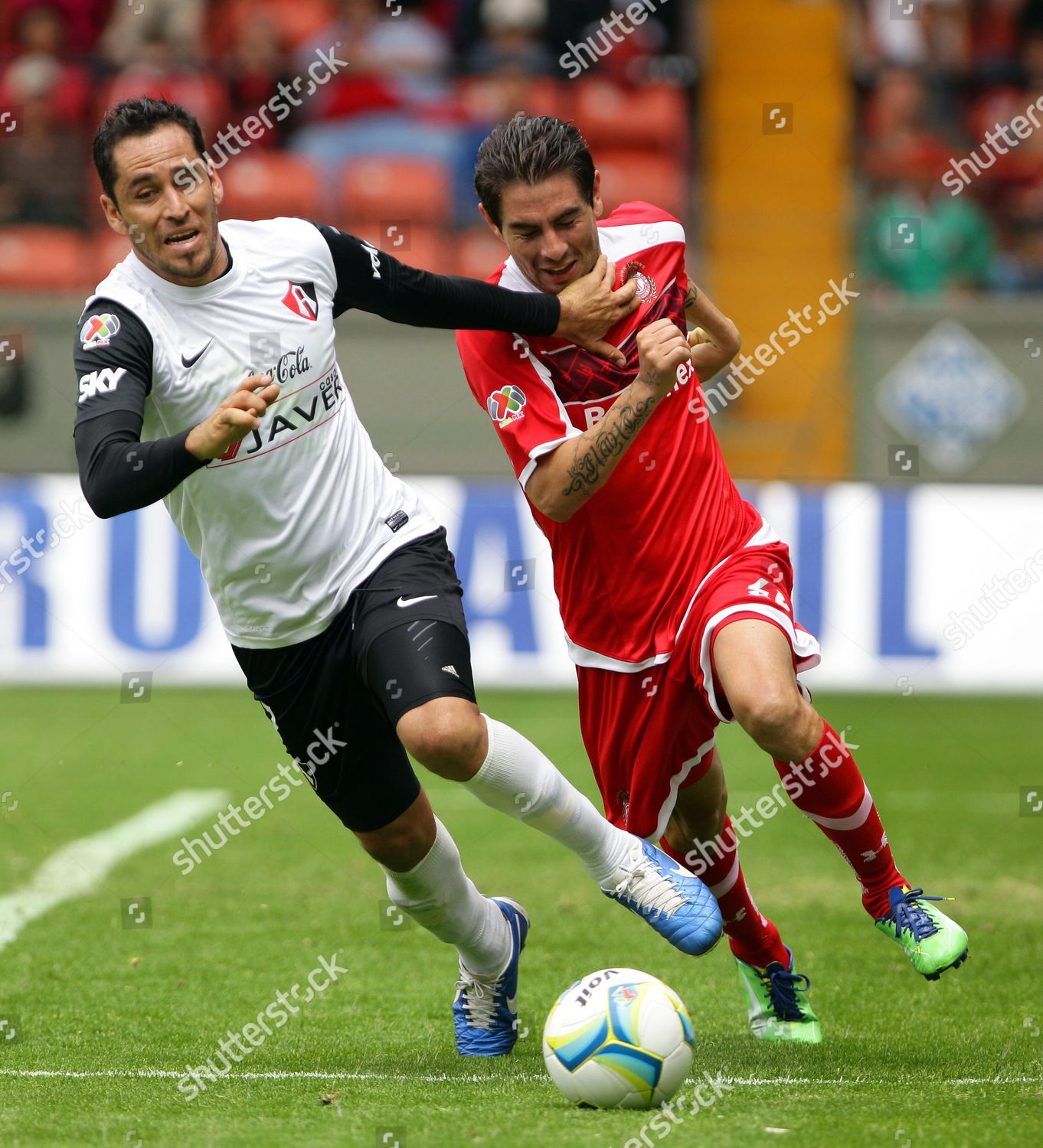 Oscar Francisco Razo L Fights Ball Editorial Stock Photo - Stock Image ...