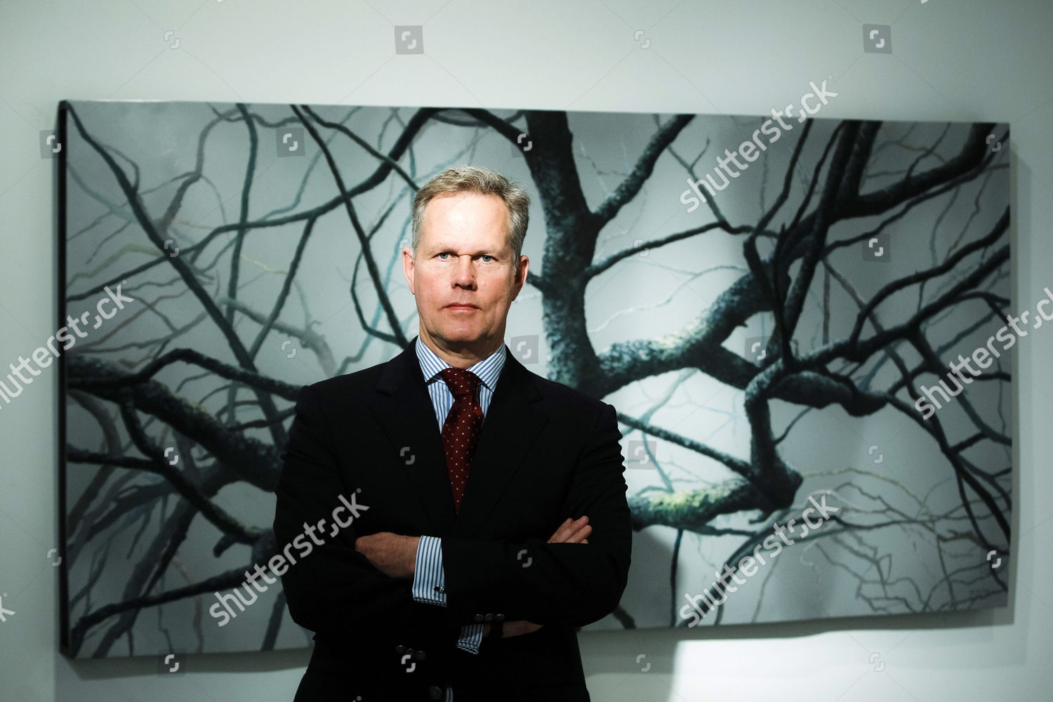 Dutch Painter Alwin Van Der Linde Editorial Stock Photo - Stock Image ...