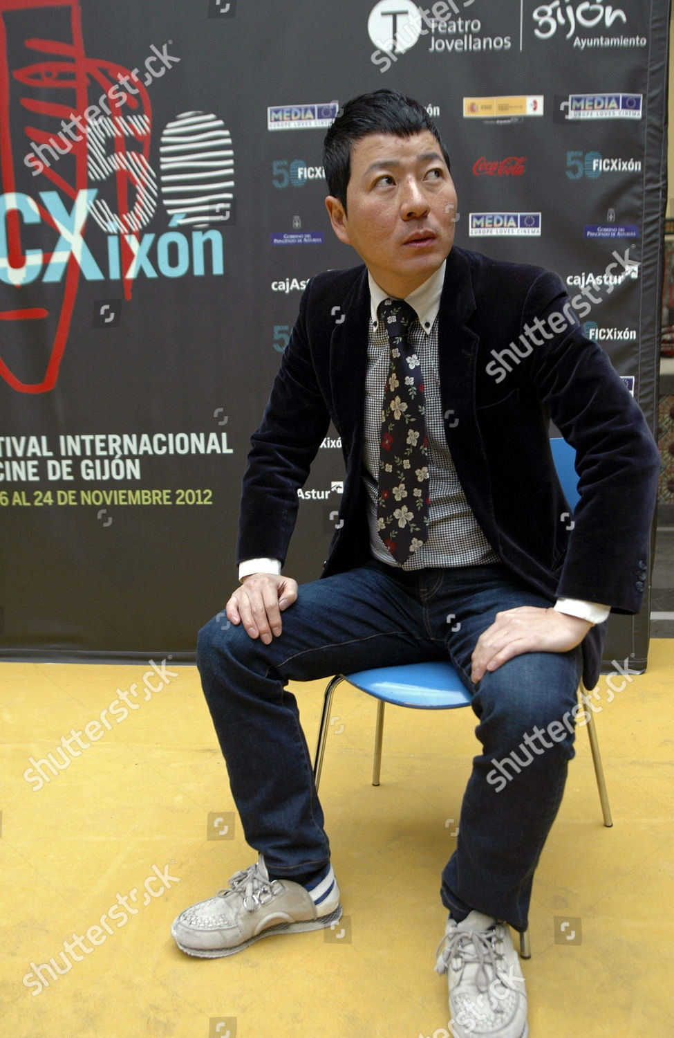 South Korean Filmmaker Lee Sangwoo Rests Editorial Stock Photo - Stock ...