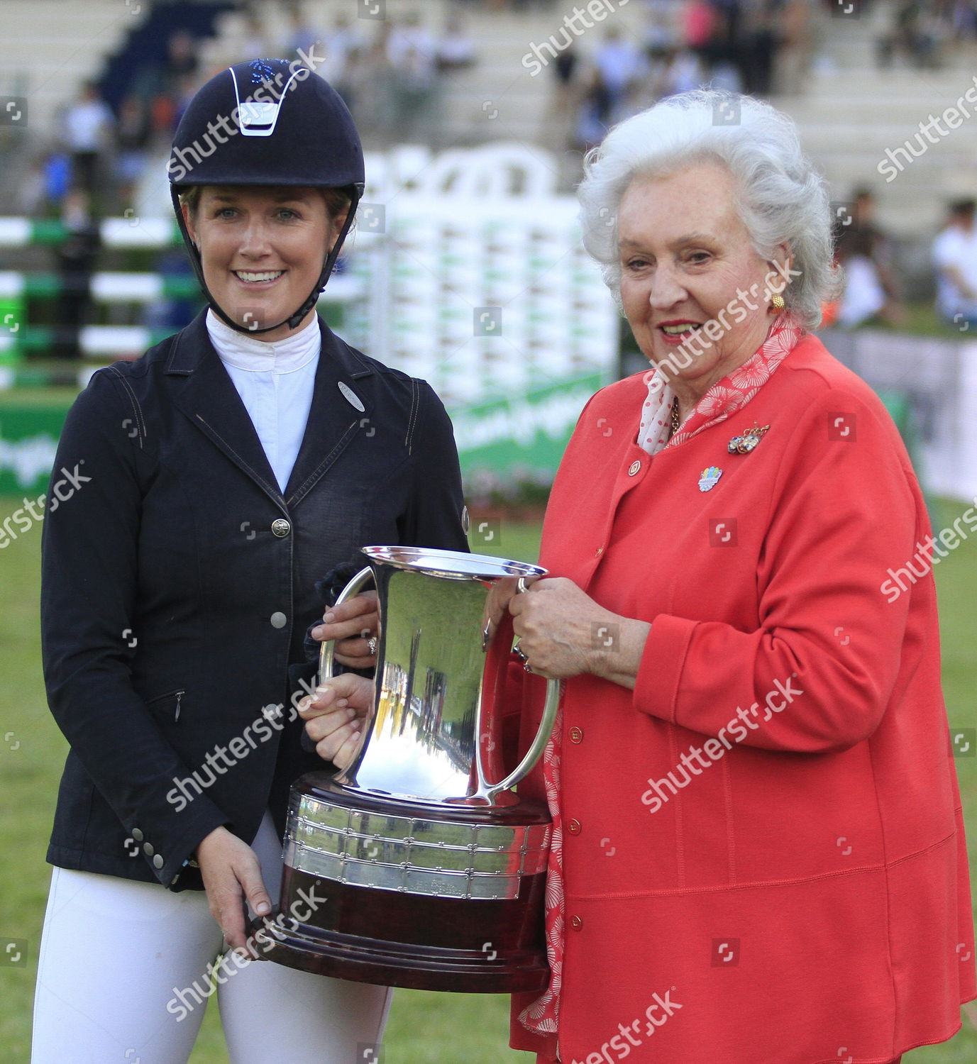 British Horse Rider Laura Renwick L Editorial Stock Photo - Stock Image ...